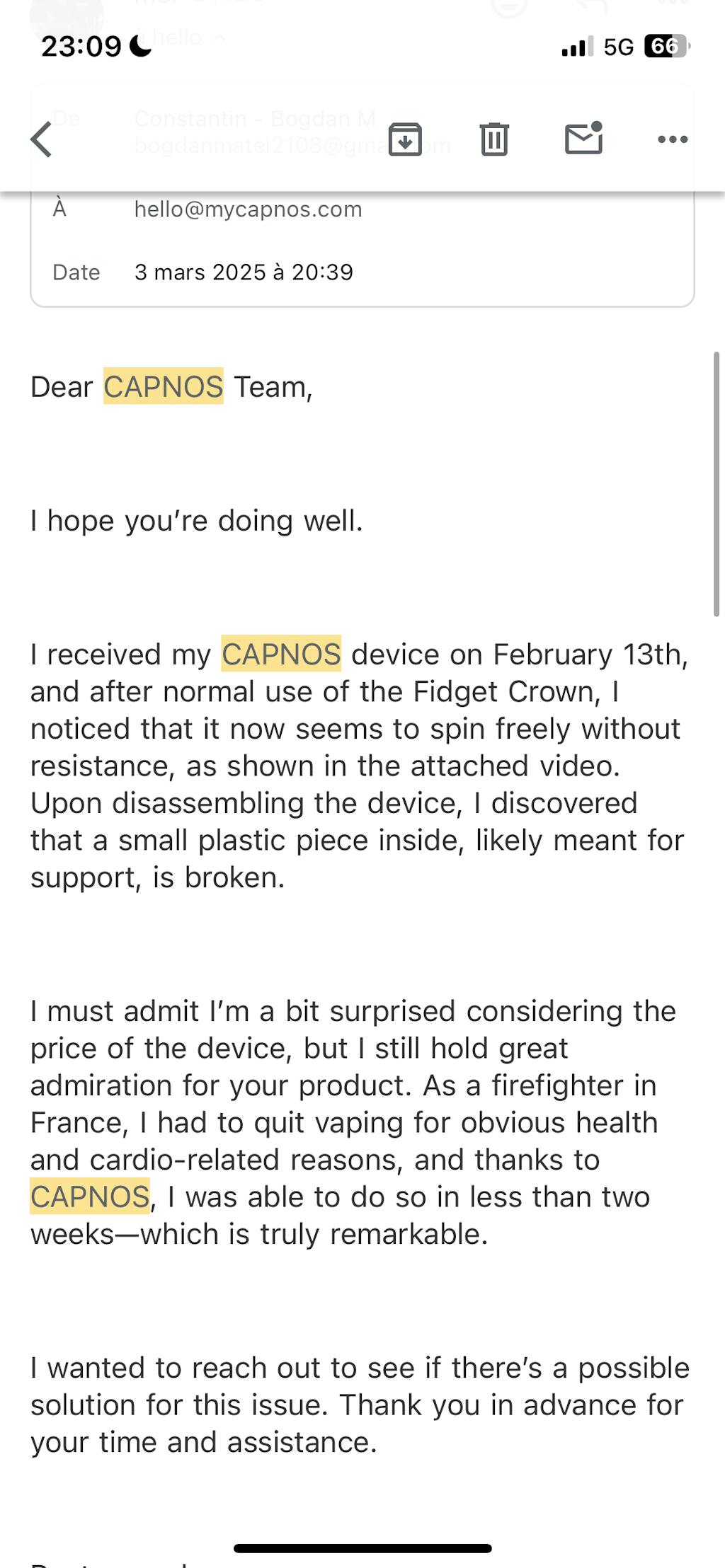 CAPNOS Zero® | Designed To Help You Quit Vaping/Smoking