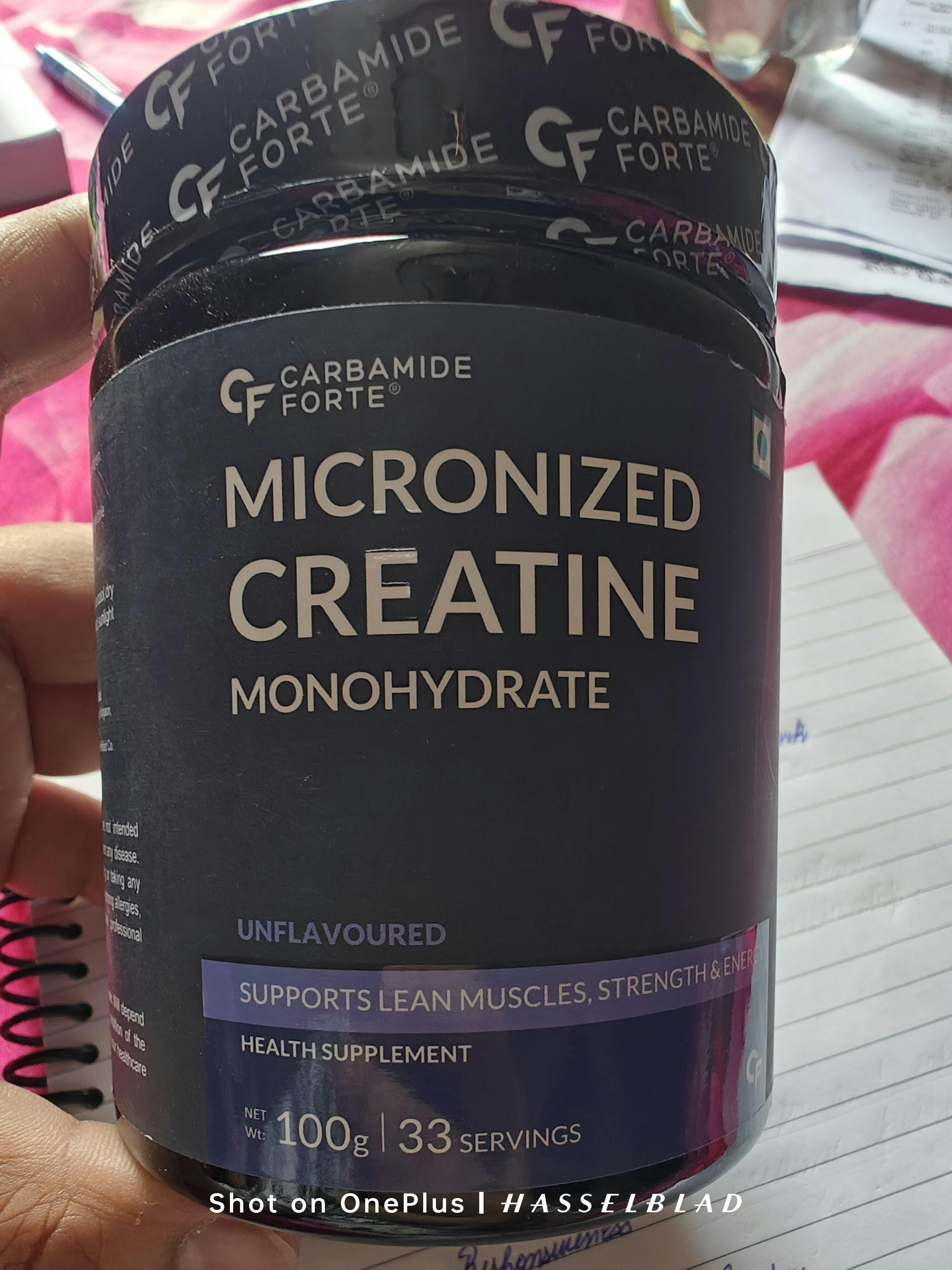 Carbamide Forte Micronised Creatine Monohydrate Powder Creatine Supp