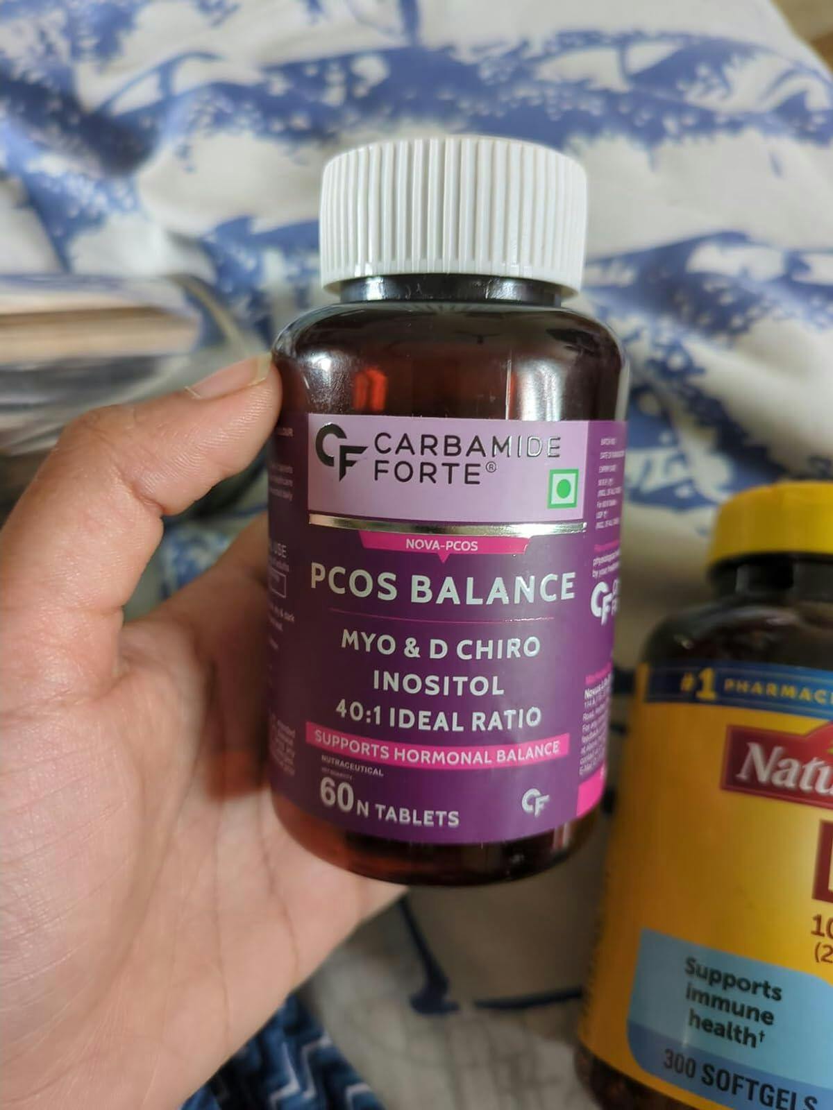 Carbamide Forte PCOS Supplement - 40:1 Ratio 2000mg Myo-Inositol to 50
