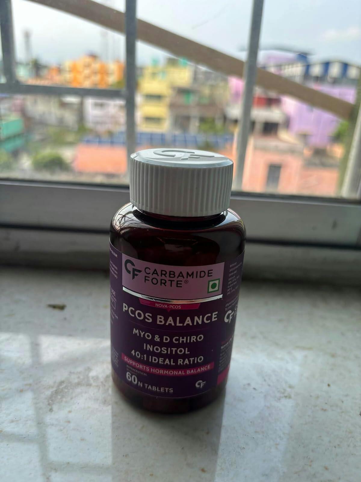 Carbamide Forte PCOS Supplement - 40:1 Ratio 2000mg Myo-Inositol to 50