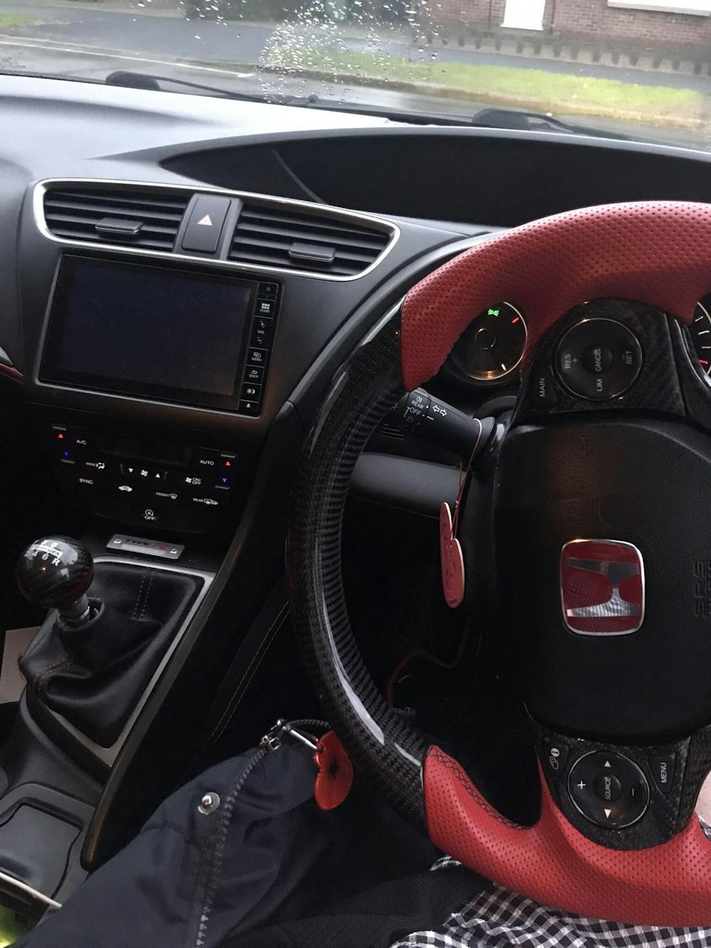 Civic Carbon Gear Knob Type R FK8 FK2 FN2 EP3 DC5 FN2 FD2 mugen ...