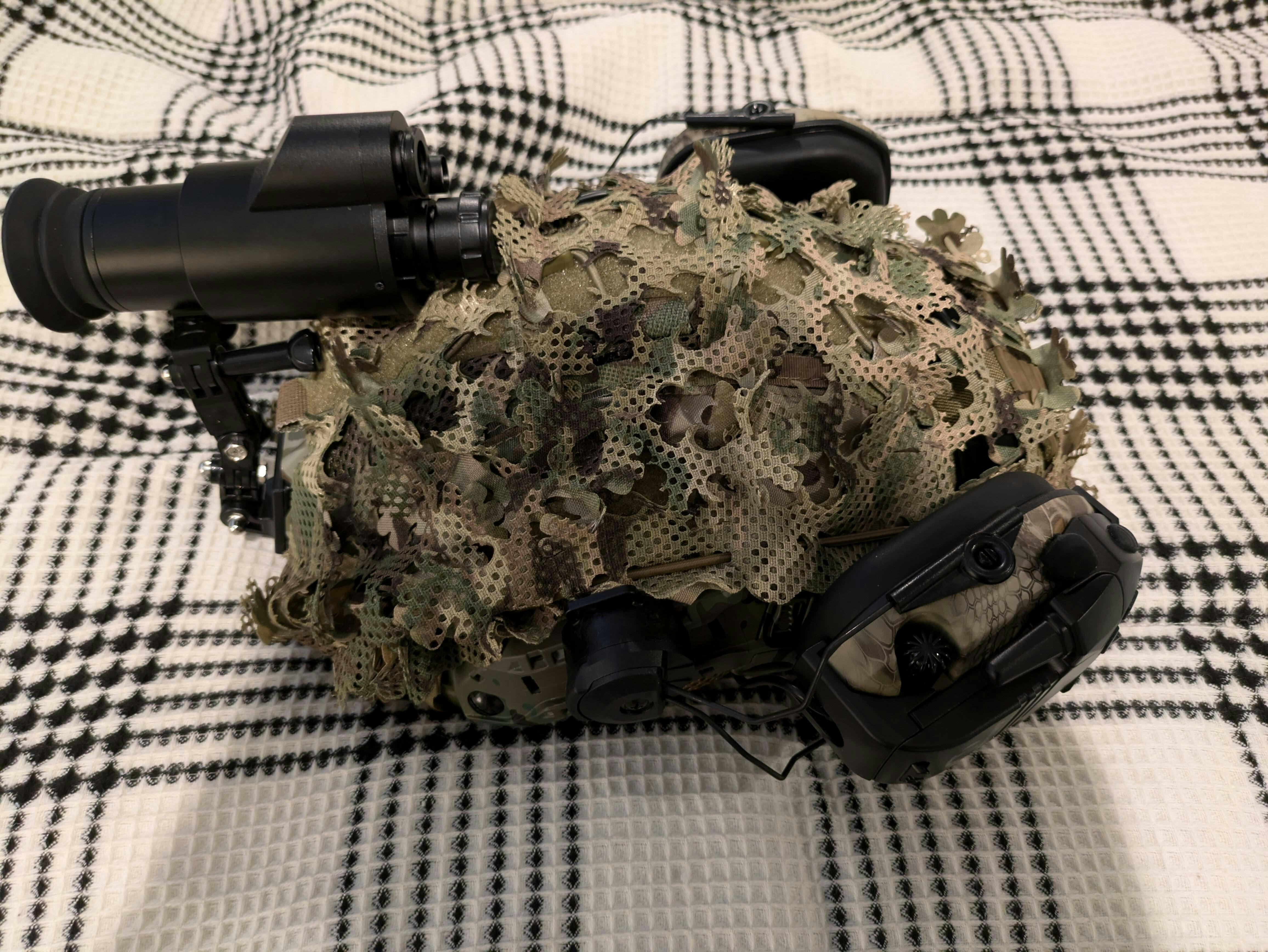 High Cut Helmet Scrim – Carcajou Tactical