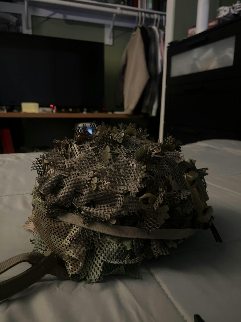 High Cut Helmet Scrim – Carcajou Tactical