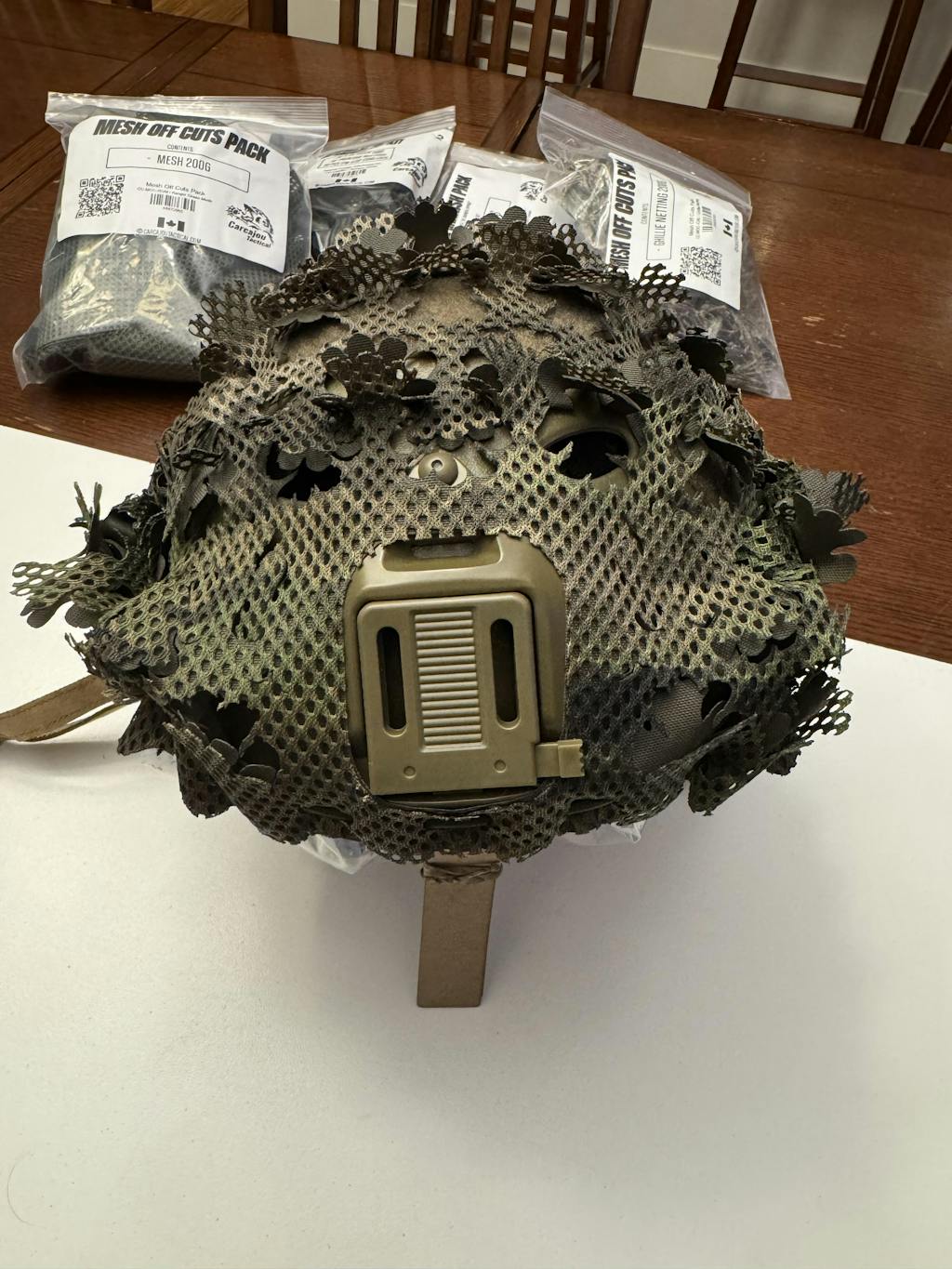 High Cut Helmet Scrim