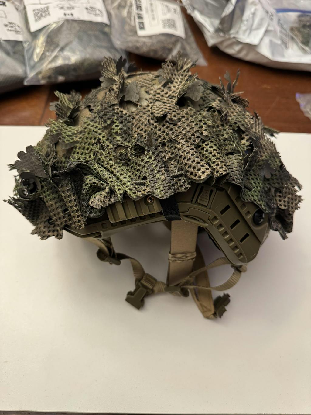 High Cut Helmet Scrim