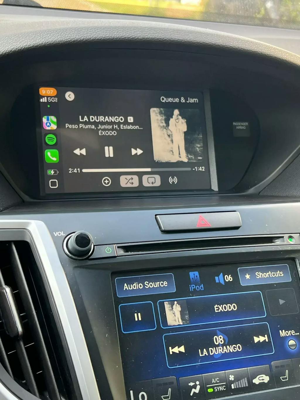 Wireless CarPlay Android Auto For Acura MDX RDX TLX ILX RLX Honda Odyssey 2013-2019 Dual-Screen ...