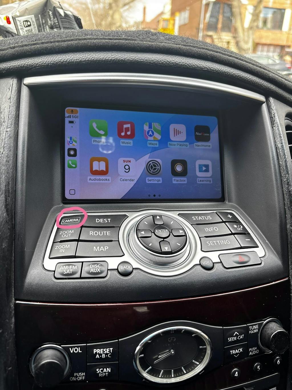 Apple CarPlay Android Auto For Infiniti G35 M35 M25 G37 G25 FX35 QX50 ...