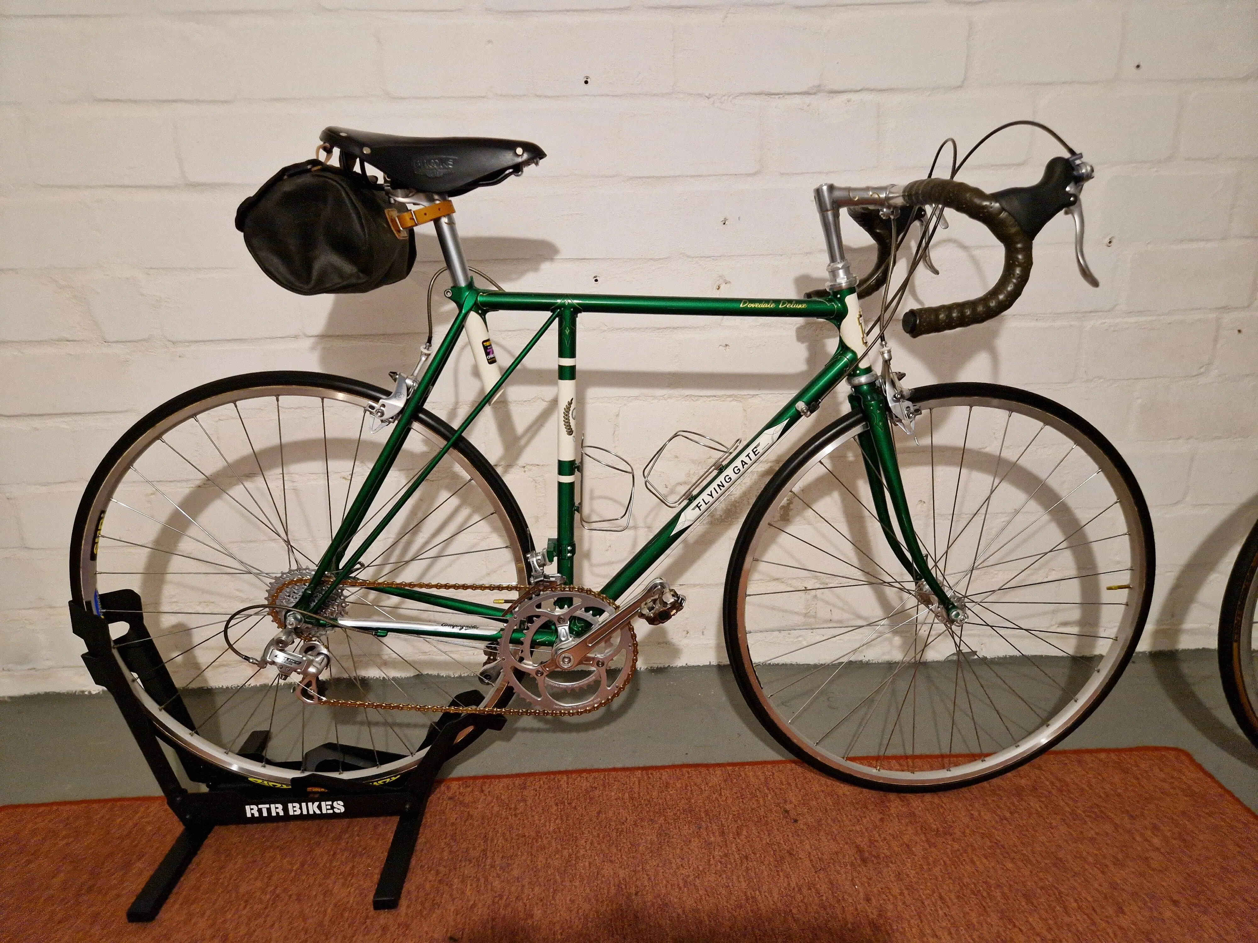Waterproof Zipped Roll Saddle bag For Bicycle - Carradice
