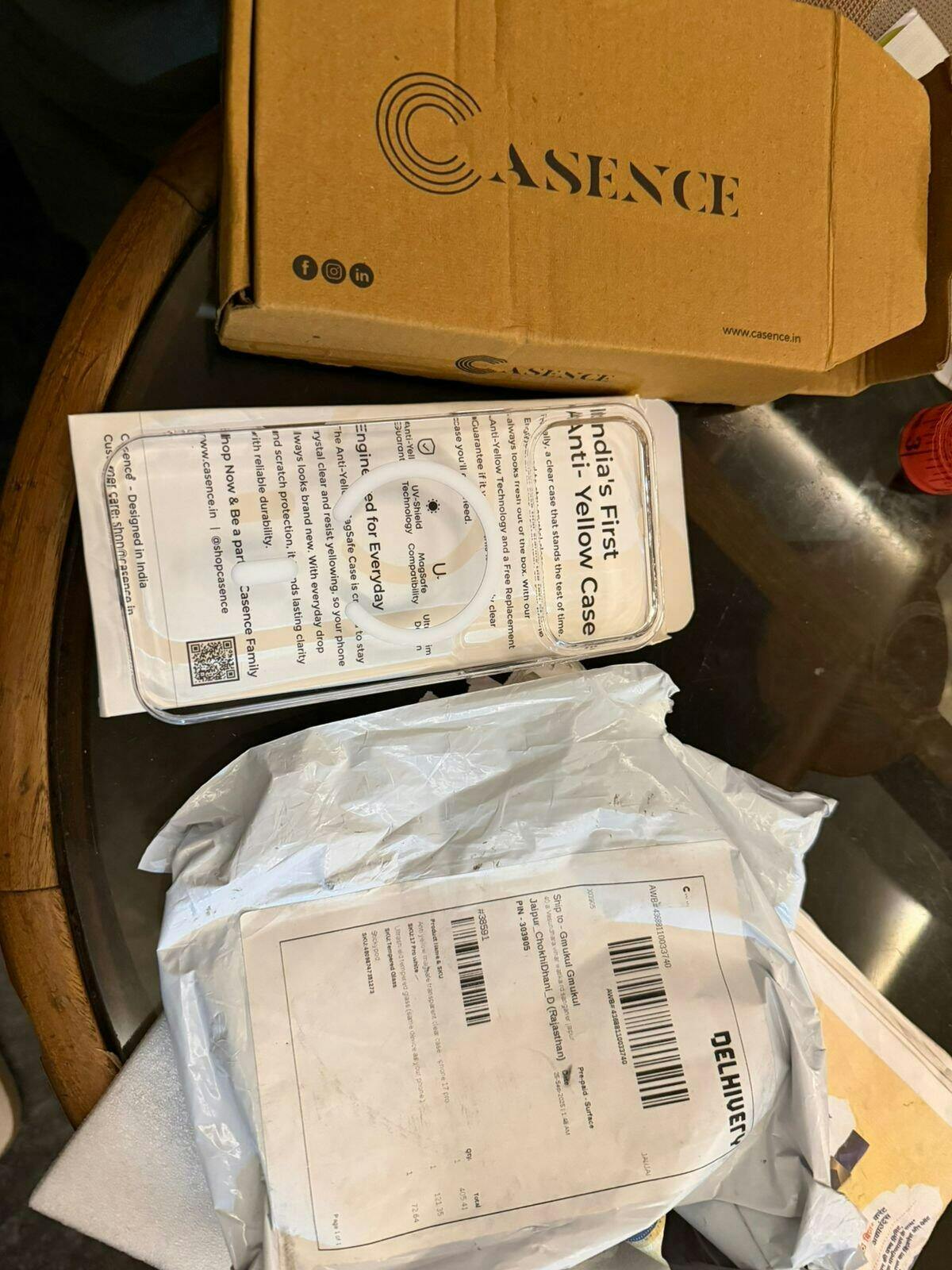 Anti Yellow Magsafe Transparent Clear Case - Iphone 17 Pro – casence