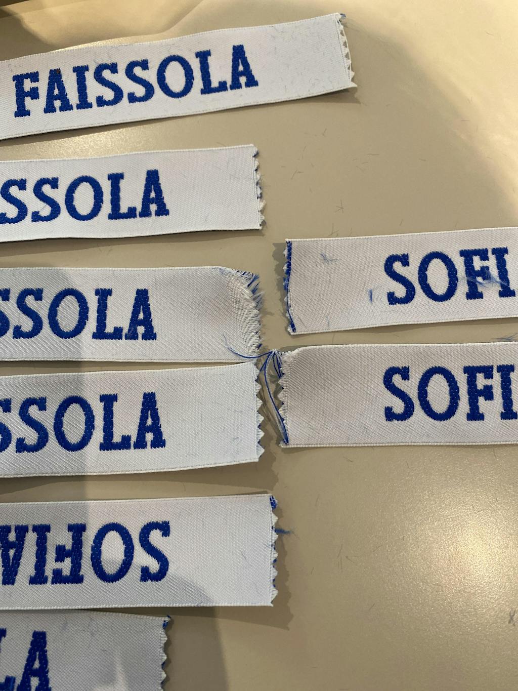 25mm Large Woven Name Tapes (1 LINE) – Cash's Nametapes