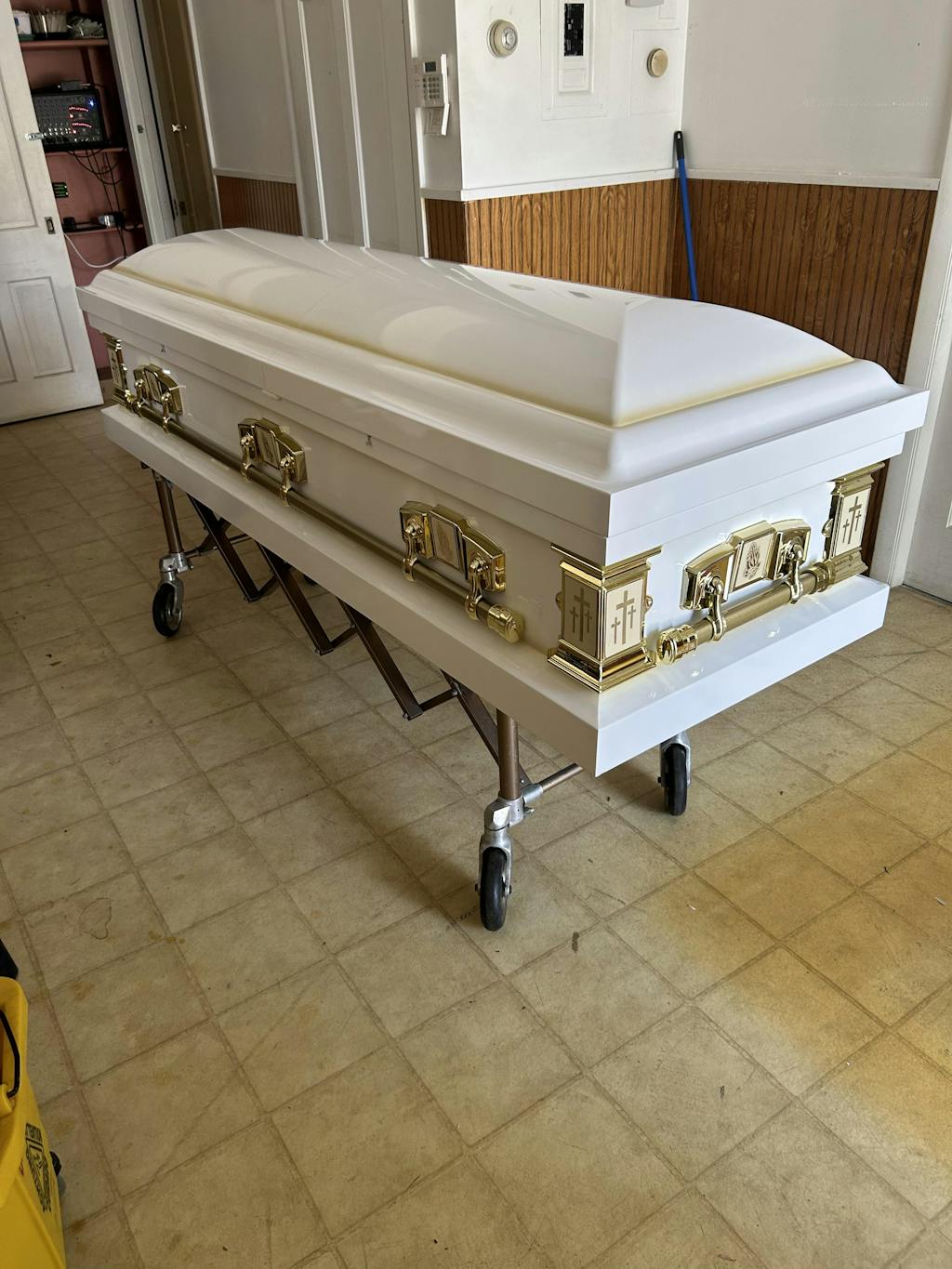 Neptune Series White Pearl - Casket Emporium