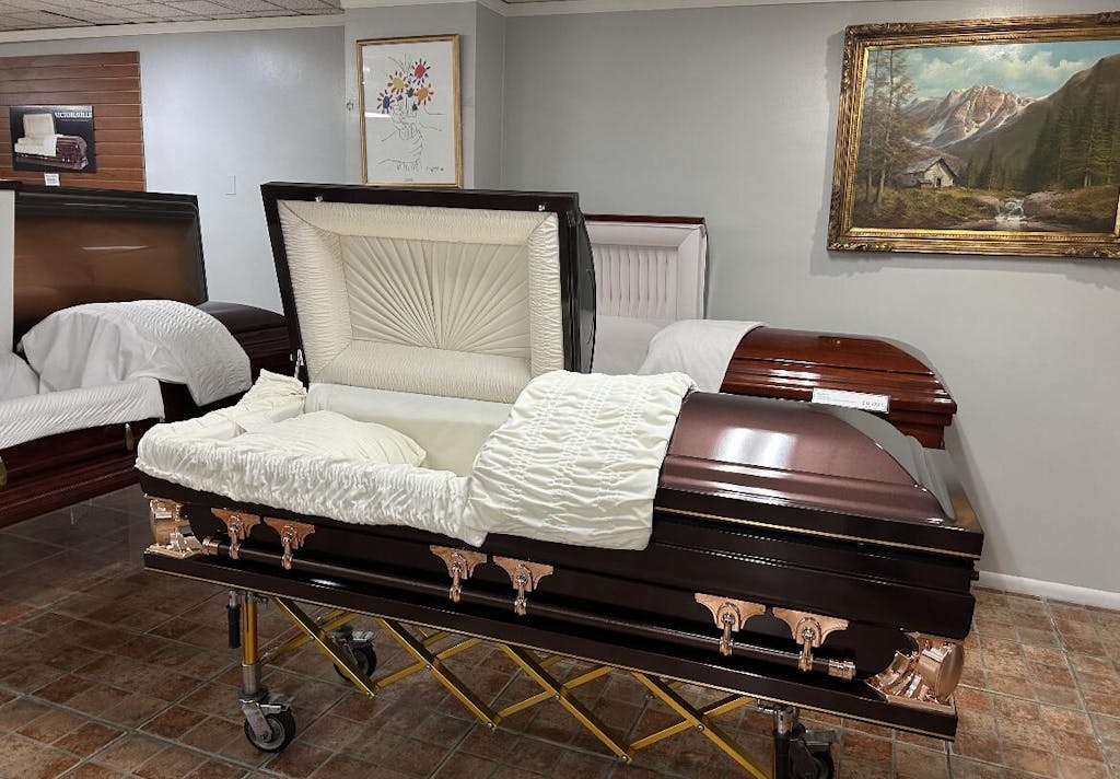 Gemini Series Burgundy - Casket Emporium