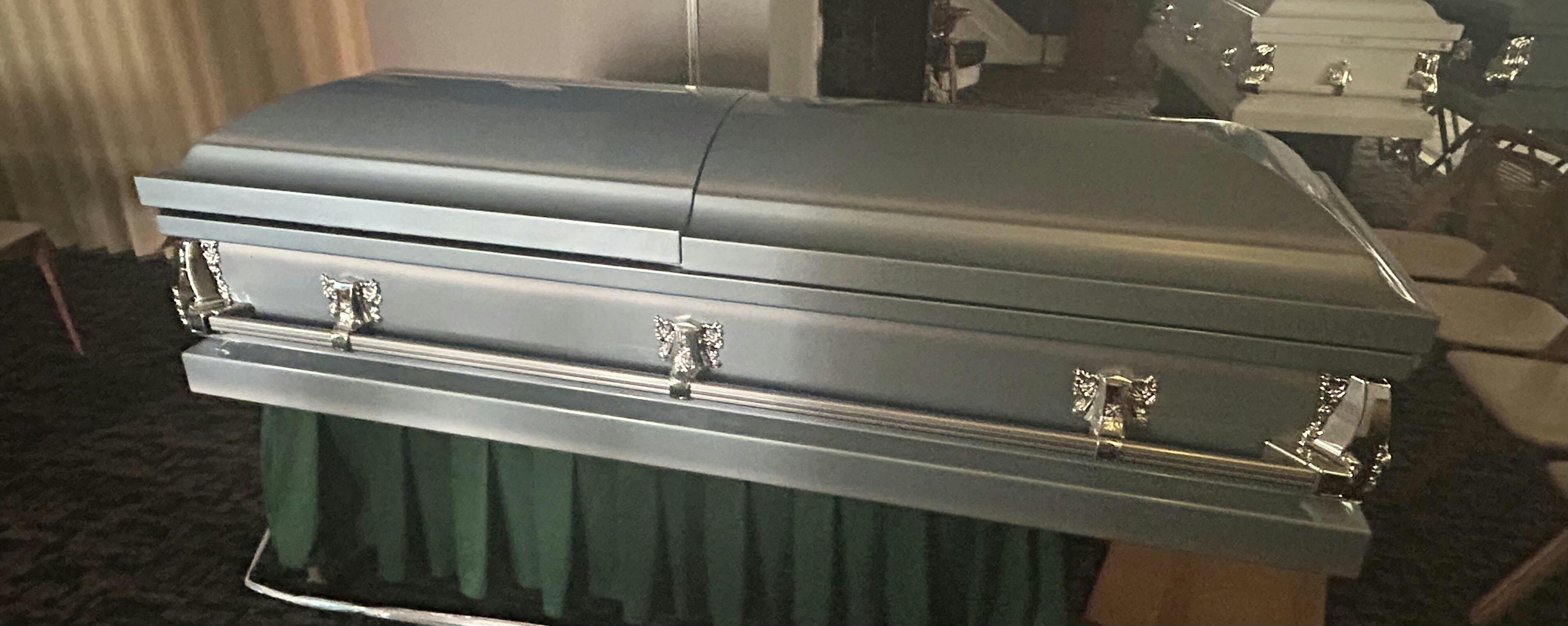 Clair Series Blue - Casket Emporium