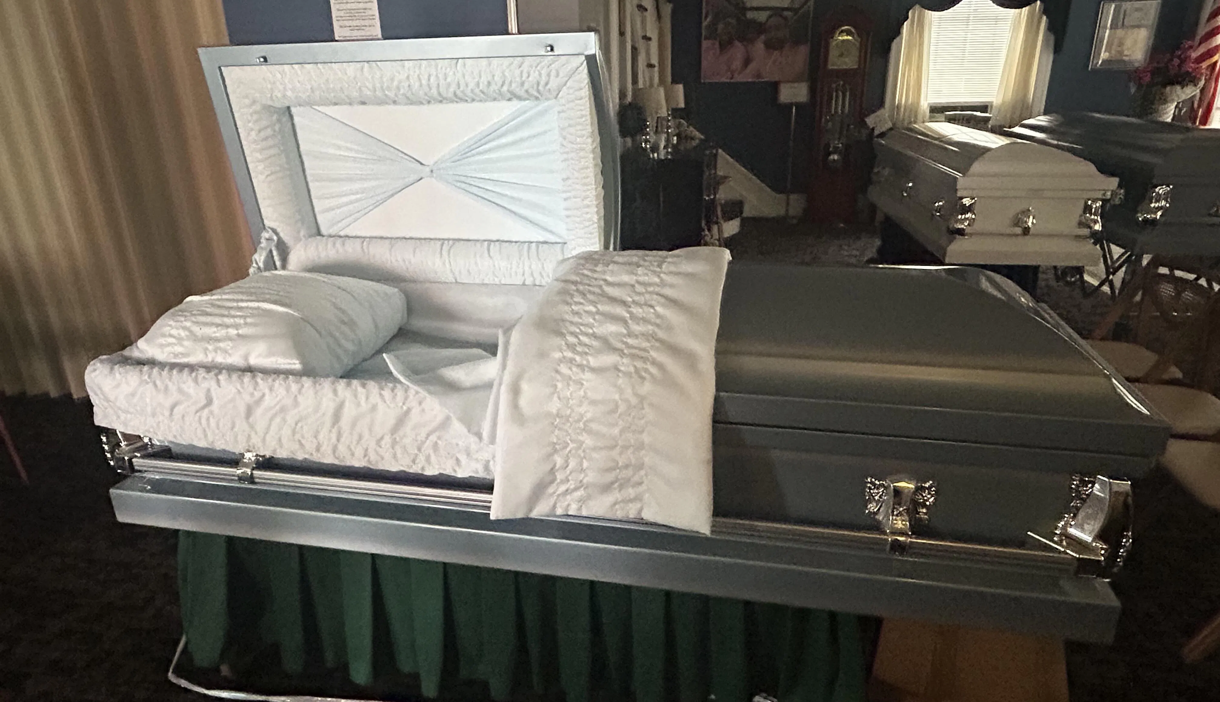 Clair Series Blue - Casket Emporium