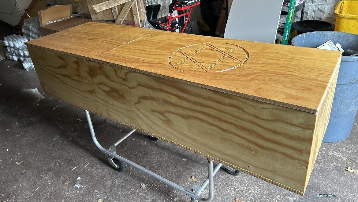Eco Casket With Handles Casket Emporium