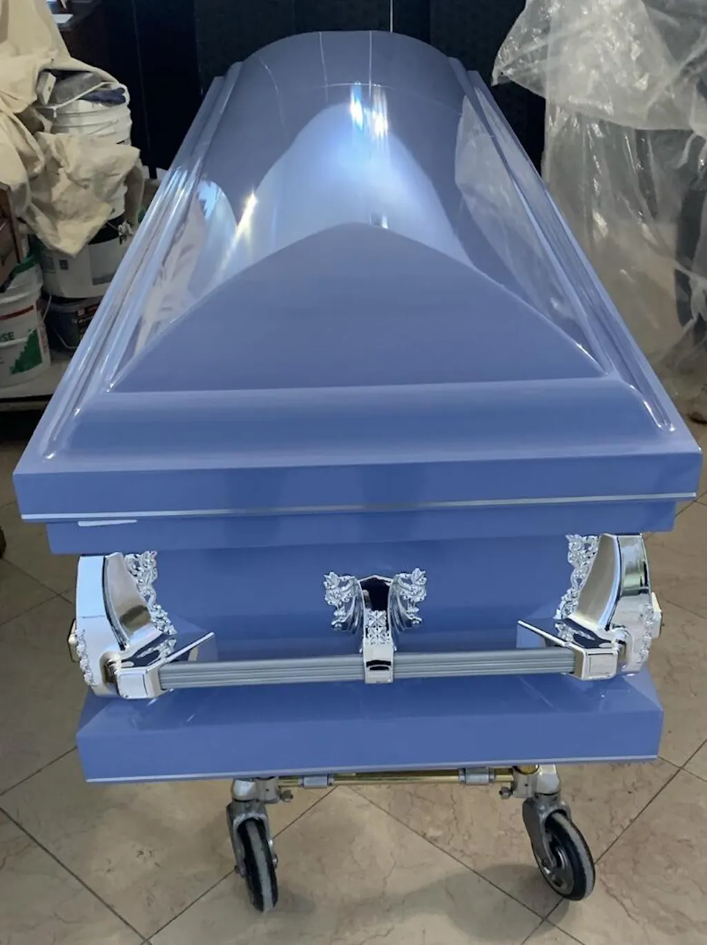Clair Series Blue - Casket Emporium