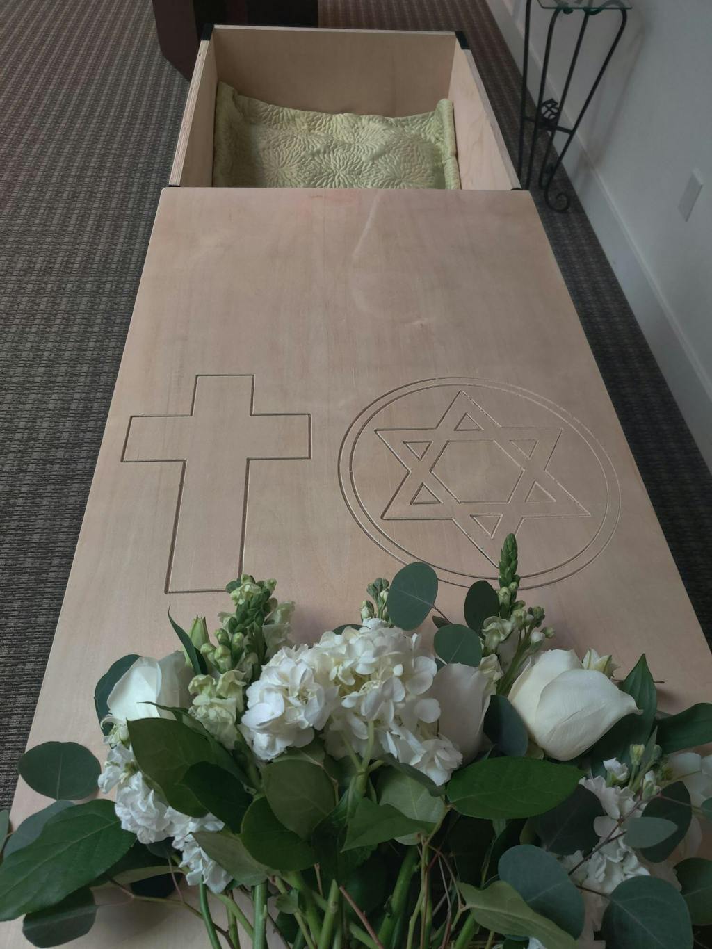 Eco Casket With Handles Casket Emporium