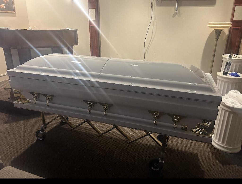 Gemini Series White Pearl - Casket Emporium