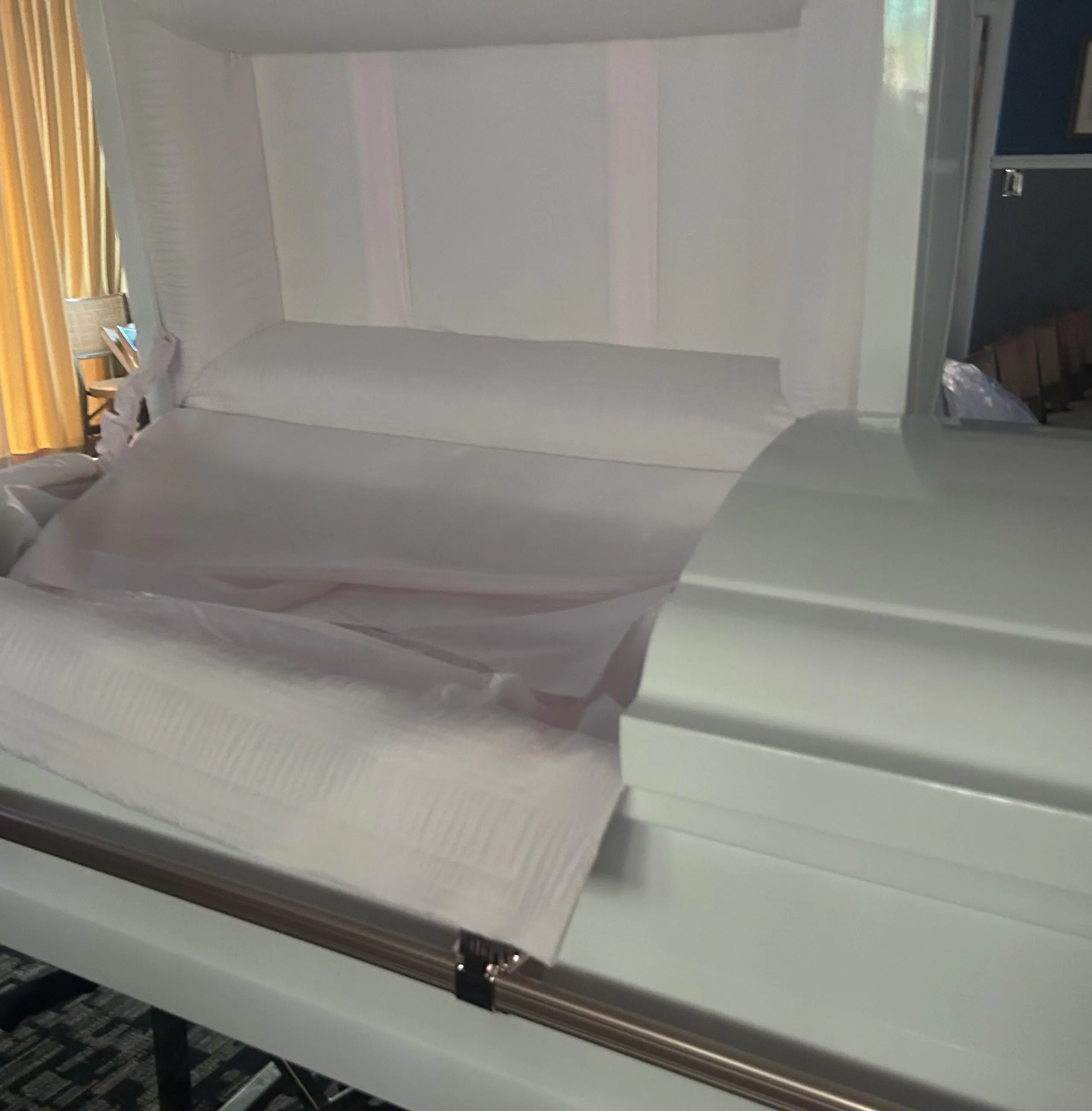 Clair Series White/Gold/Pink - Casket Emporium