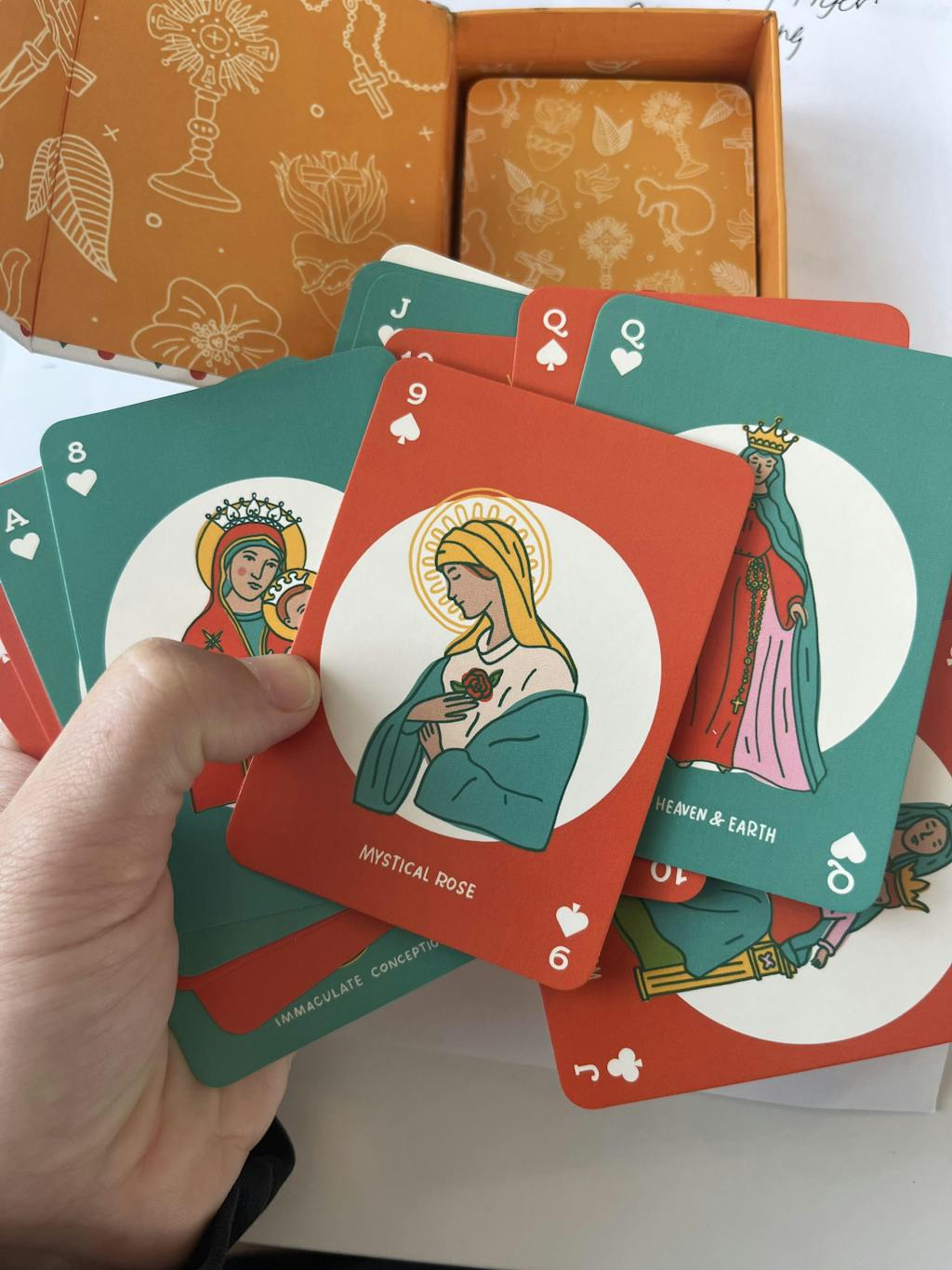Catholic Playing Cards: Marian Edition – Catholic Family Crate