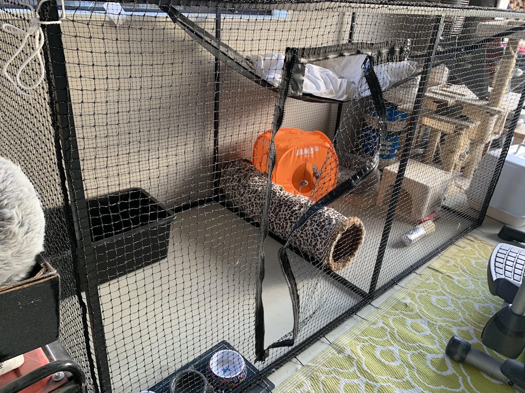 Lite Portable Cat Enclosure 2.3m – Catnets