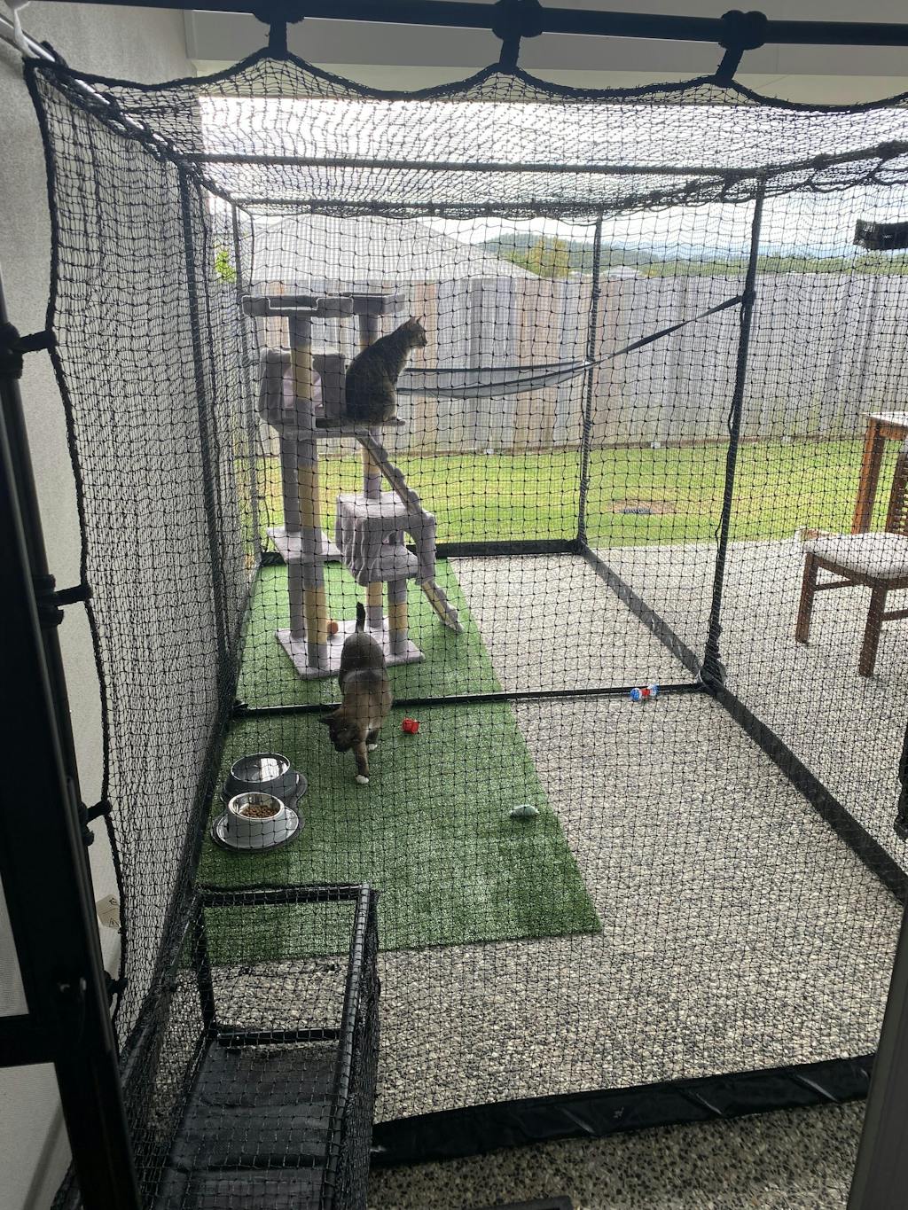 Premium Portable Cat Enclosure Double 3.6m – Catnets