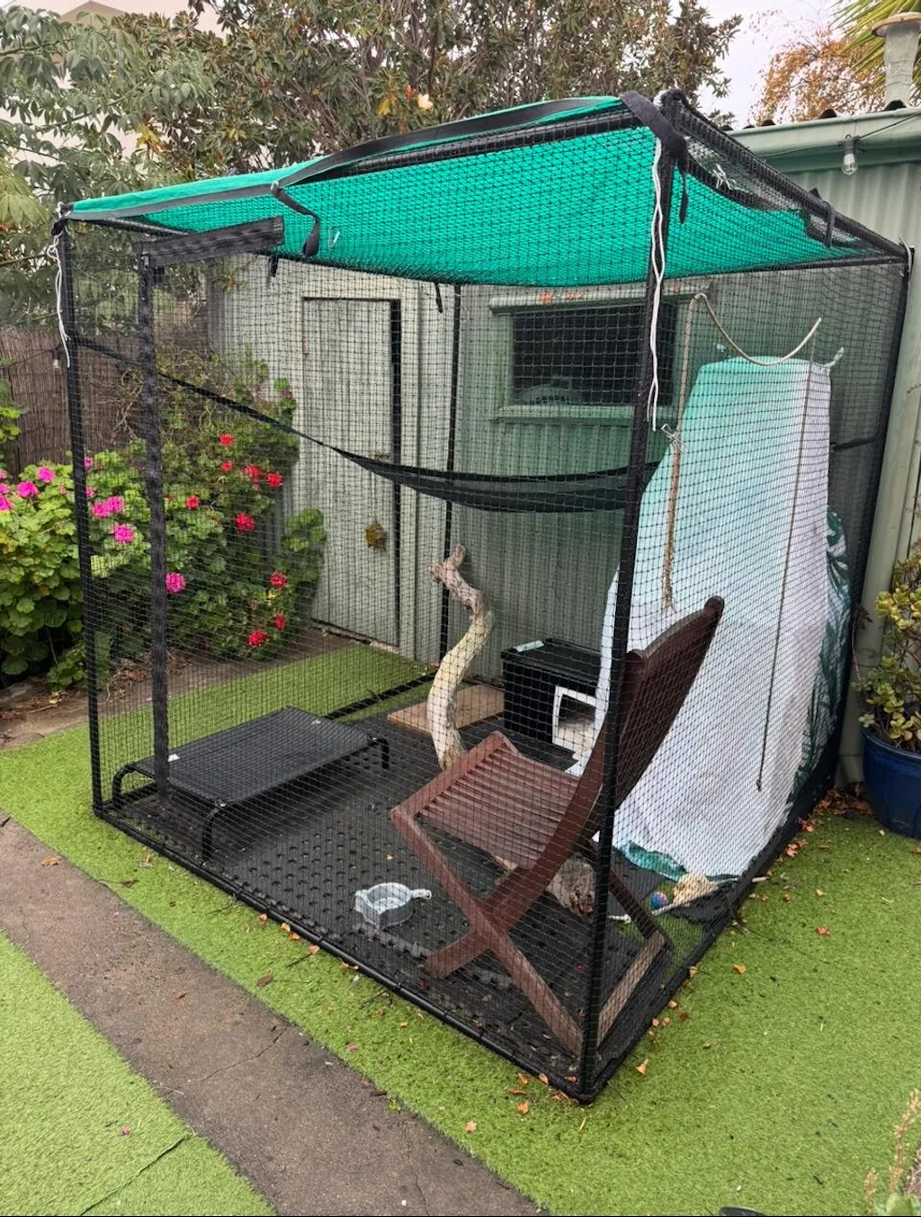 Cat Hammock to suit all Freestanding Enclosures – Catnets New Zealand