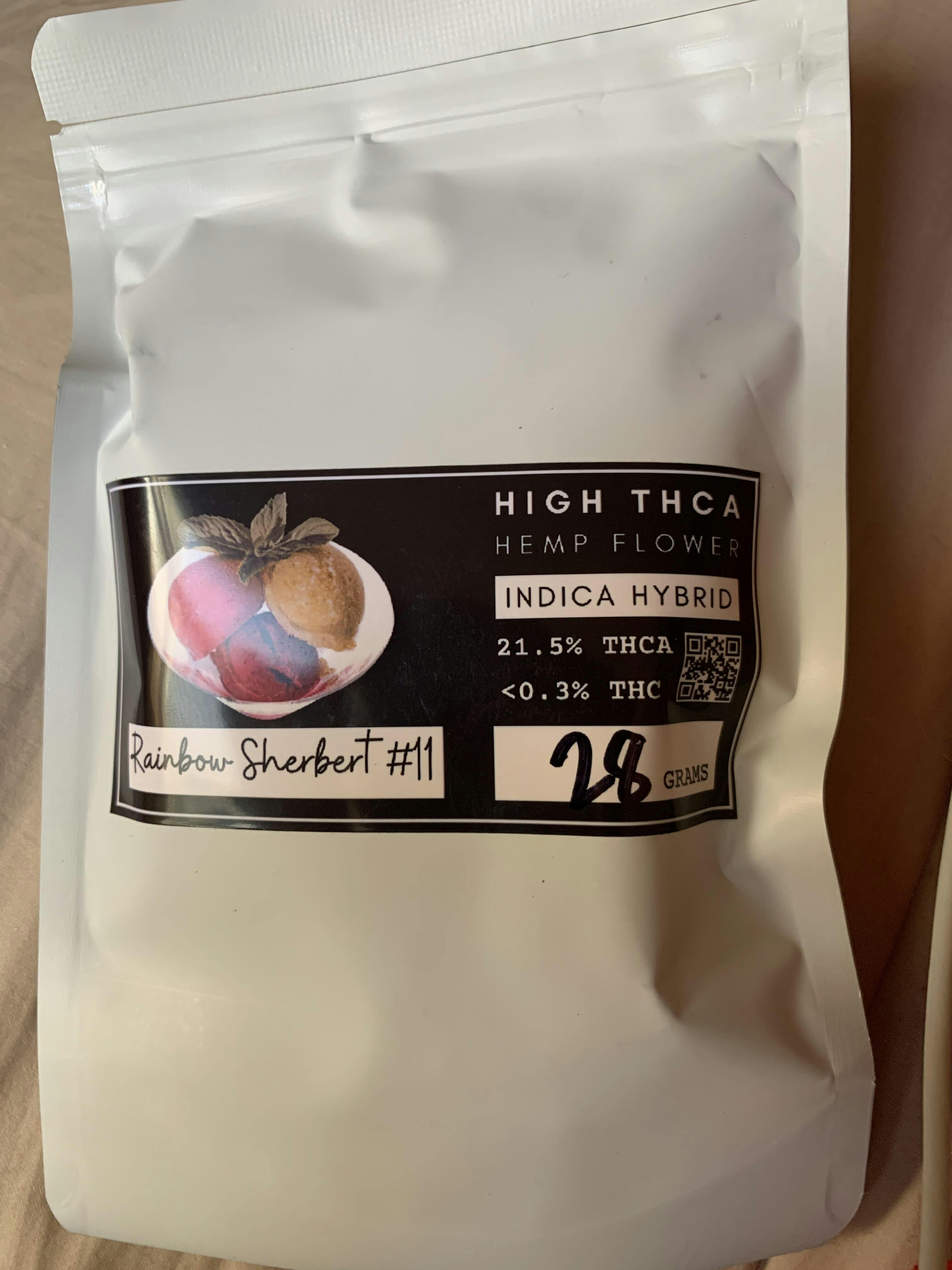 THCa Flower - Rainbow Sherbert #11 (Smalls Available!) - CBD Hemp Direct