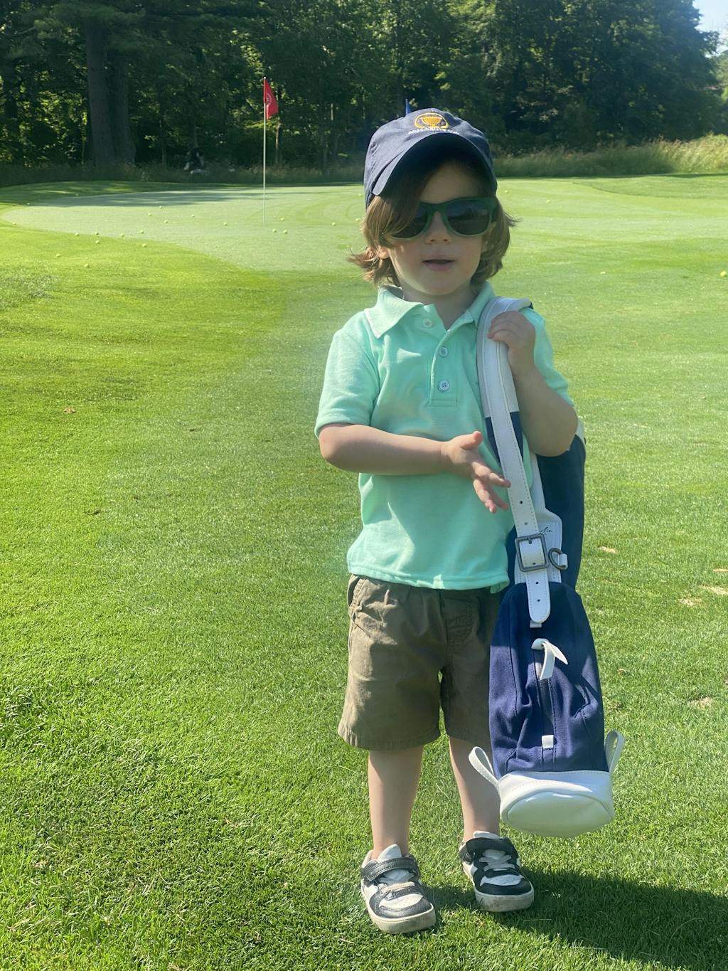 The Charlie | Waxed Canvas Kids Golf Bag – Charlie Golf Co