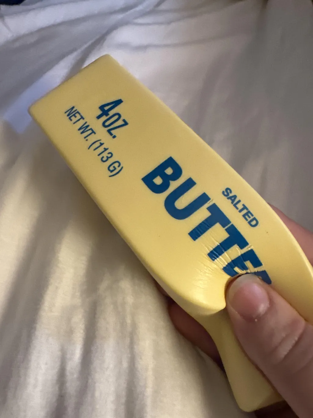 Super Soft Salted Butter Stick Slow-rising Squishy Toy 🧈 – Charming Cheese