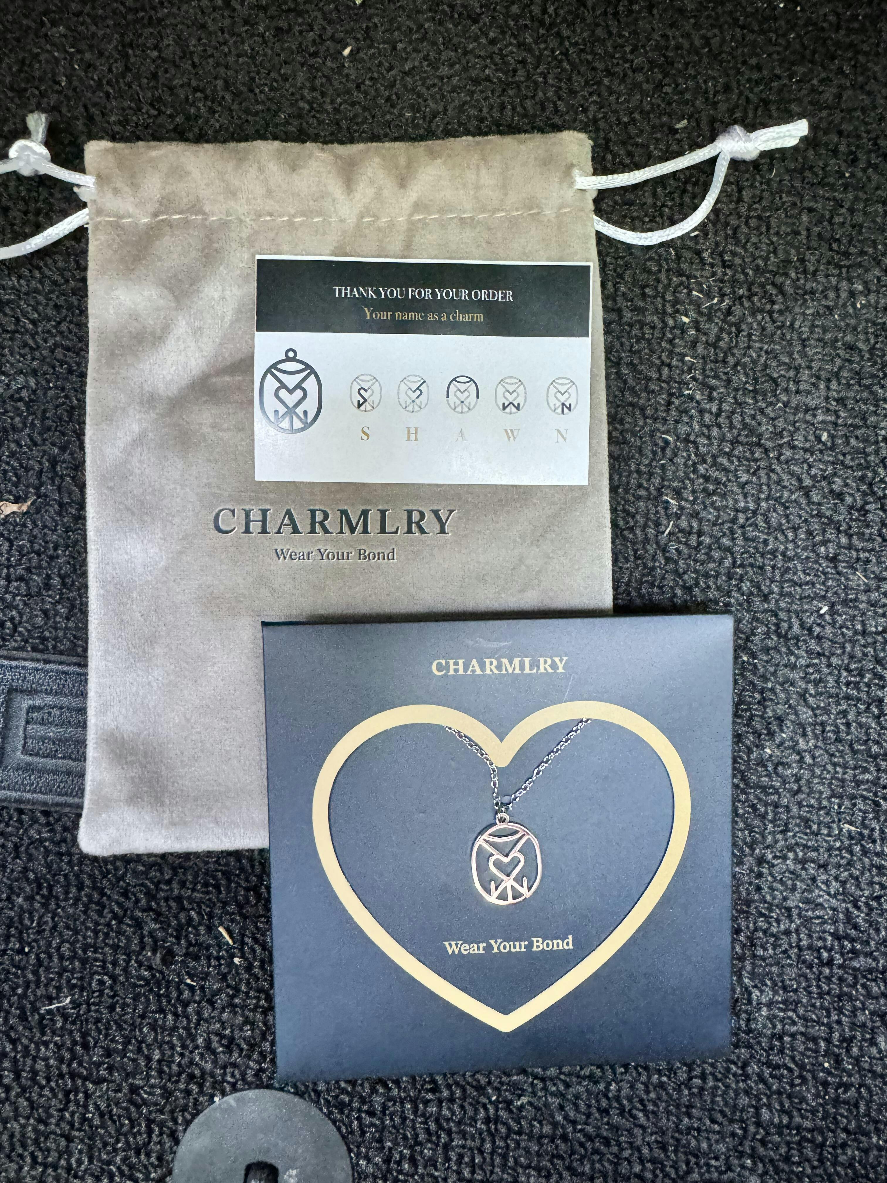 Custom Name Necklace | Monogram Jewelry - Charmly – Charmlry