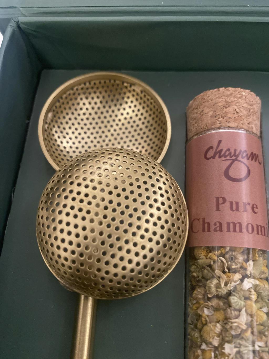 Tea Treasure Tea Gift Set – Luxurious 6 Tea Blends in Glass Tubes – CHAYAM