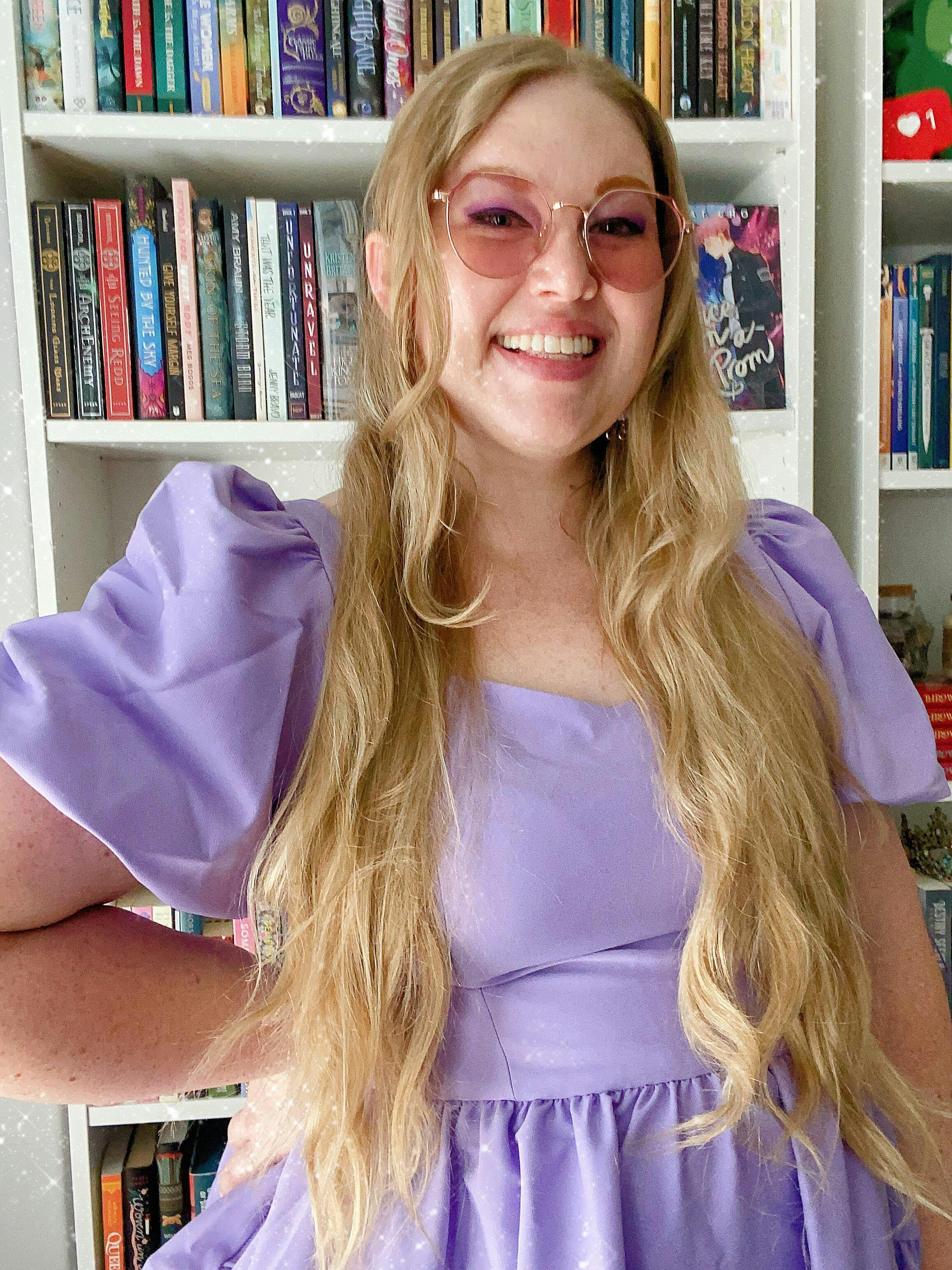 IN STOCK NOW! The Princess Puff Dress in Palace Purple – Chelsea Reece