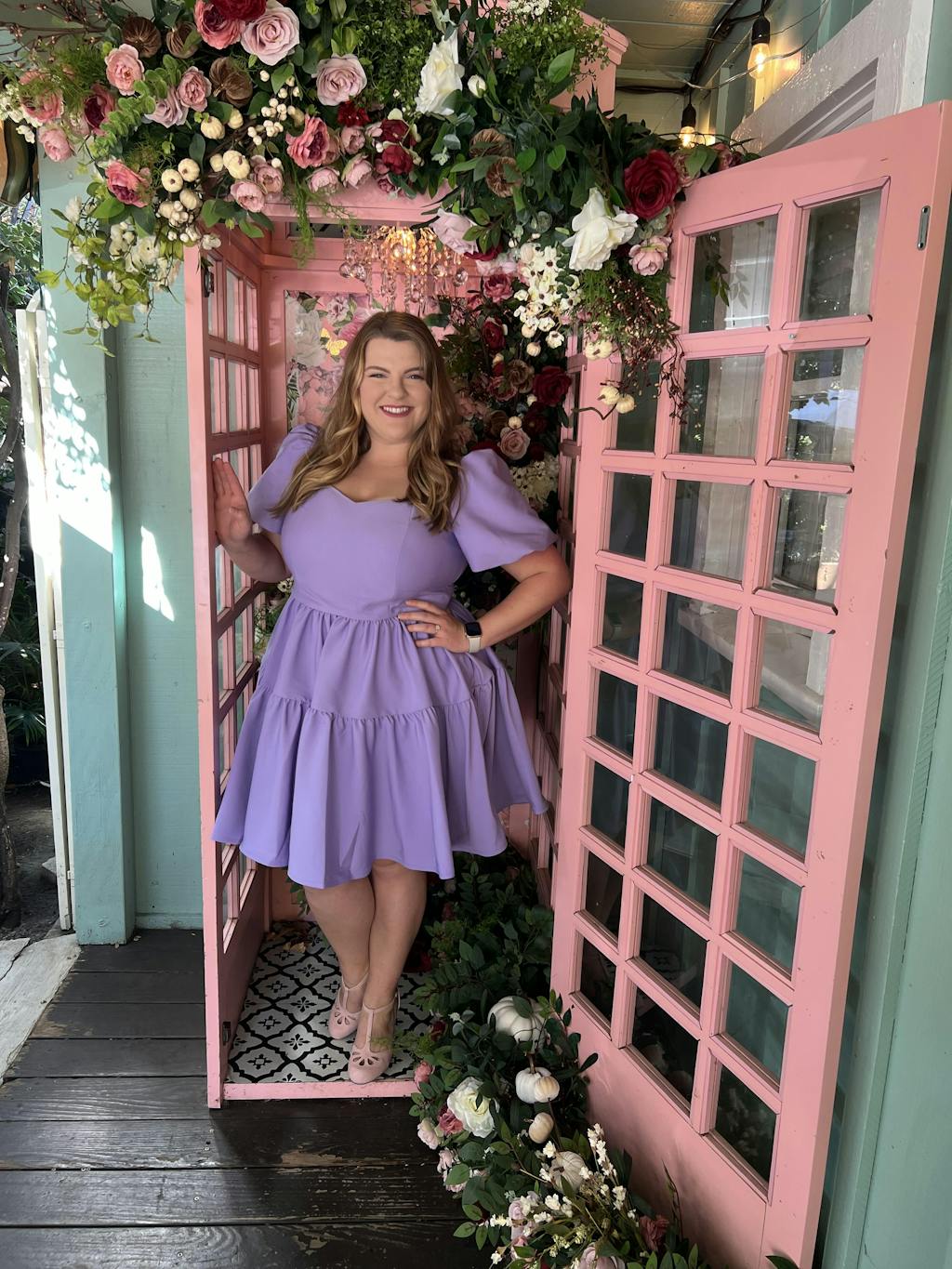 Princess Puff Dress in Palace Purple – Chelsea Reece