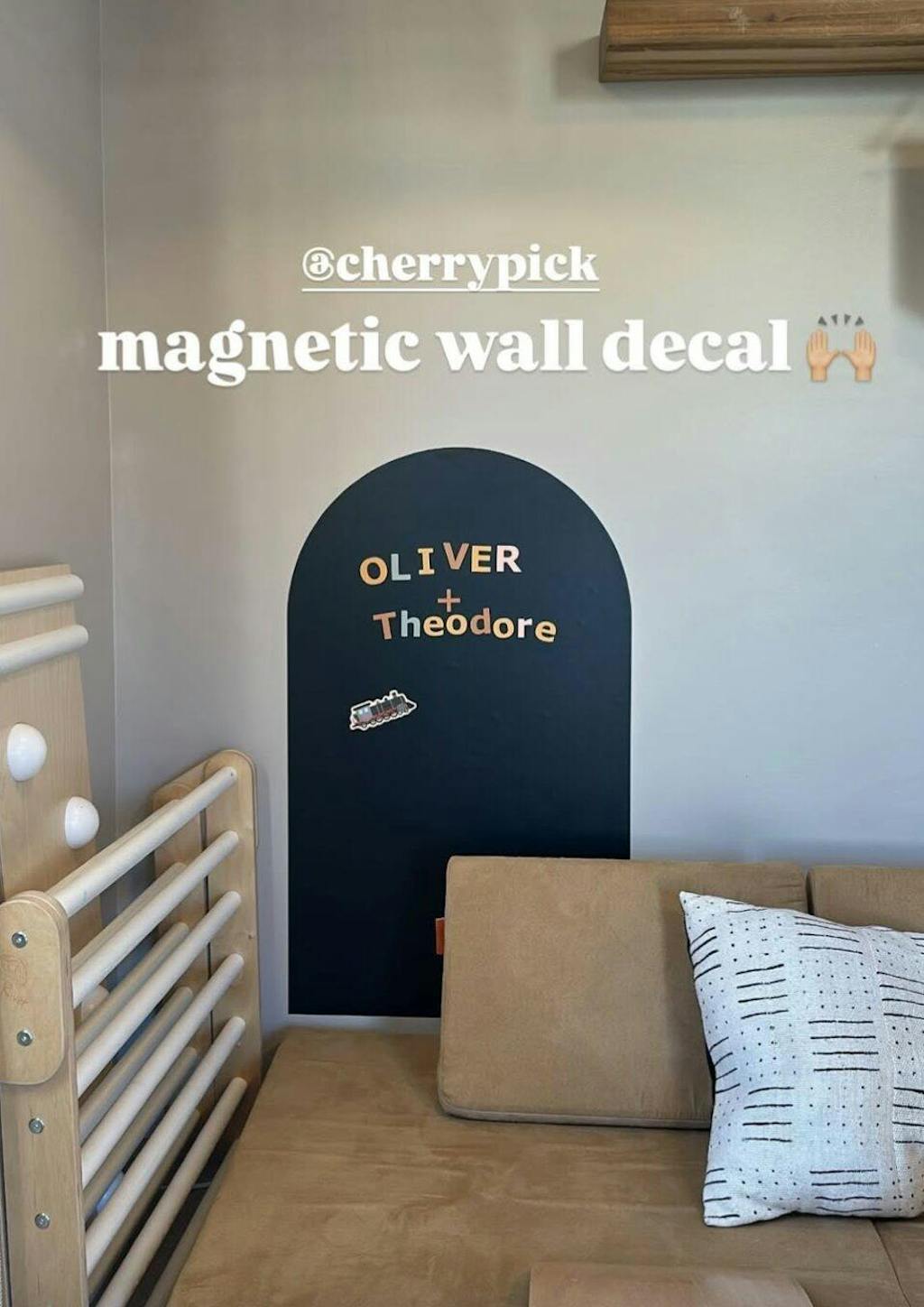 Magic Playwall - Arch Magnetic Art Wall Decal for Kids – Cherrypick