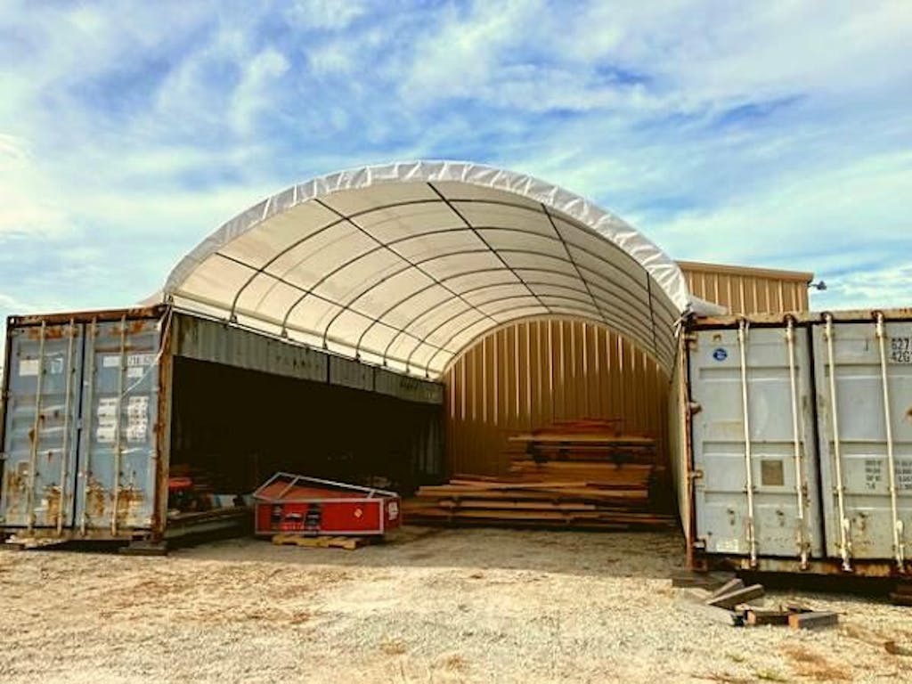 20'x40' Shipping Container Canopy Shelter – Chery Industrial