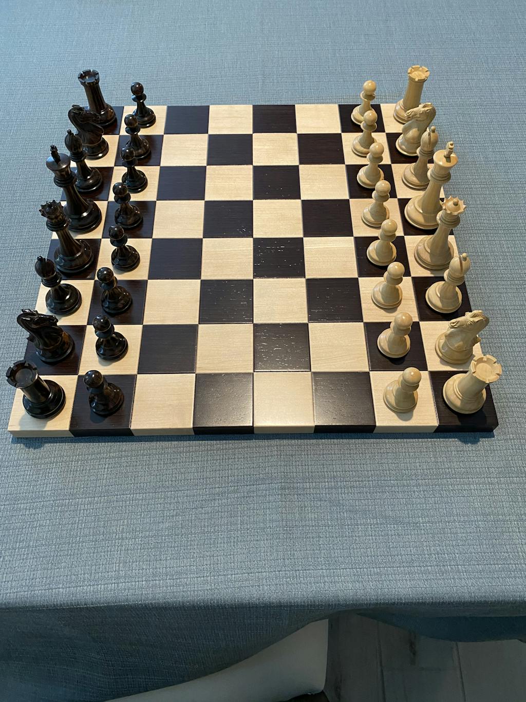 the STACK Chessboard - Tournament Edition in Wenge and Maple – Chess House