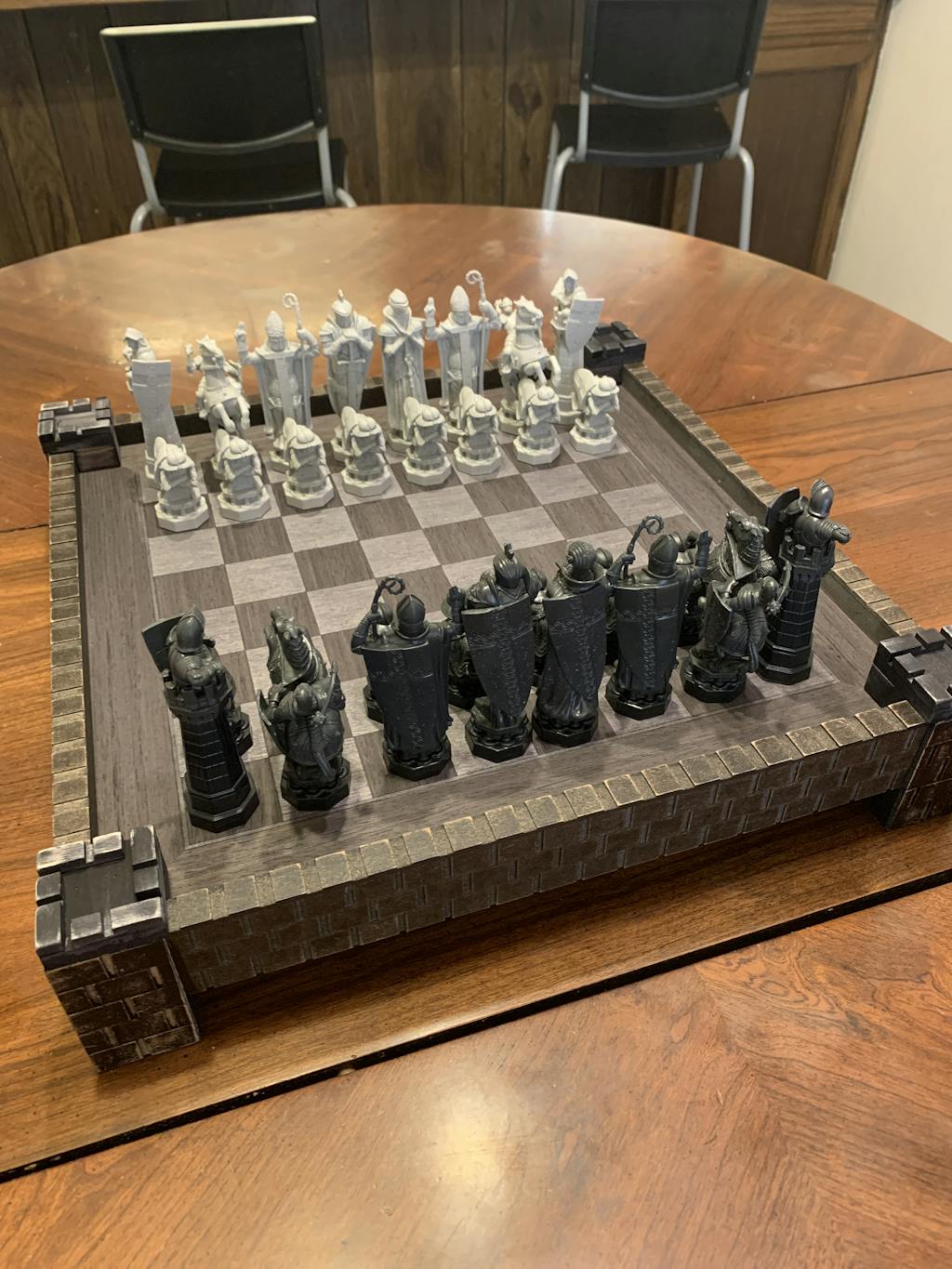 17" Fortress Chessboard – Chess House