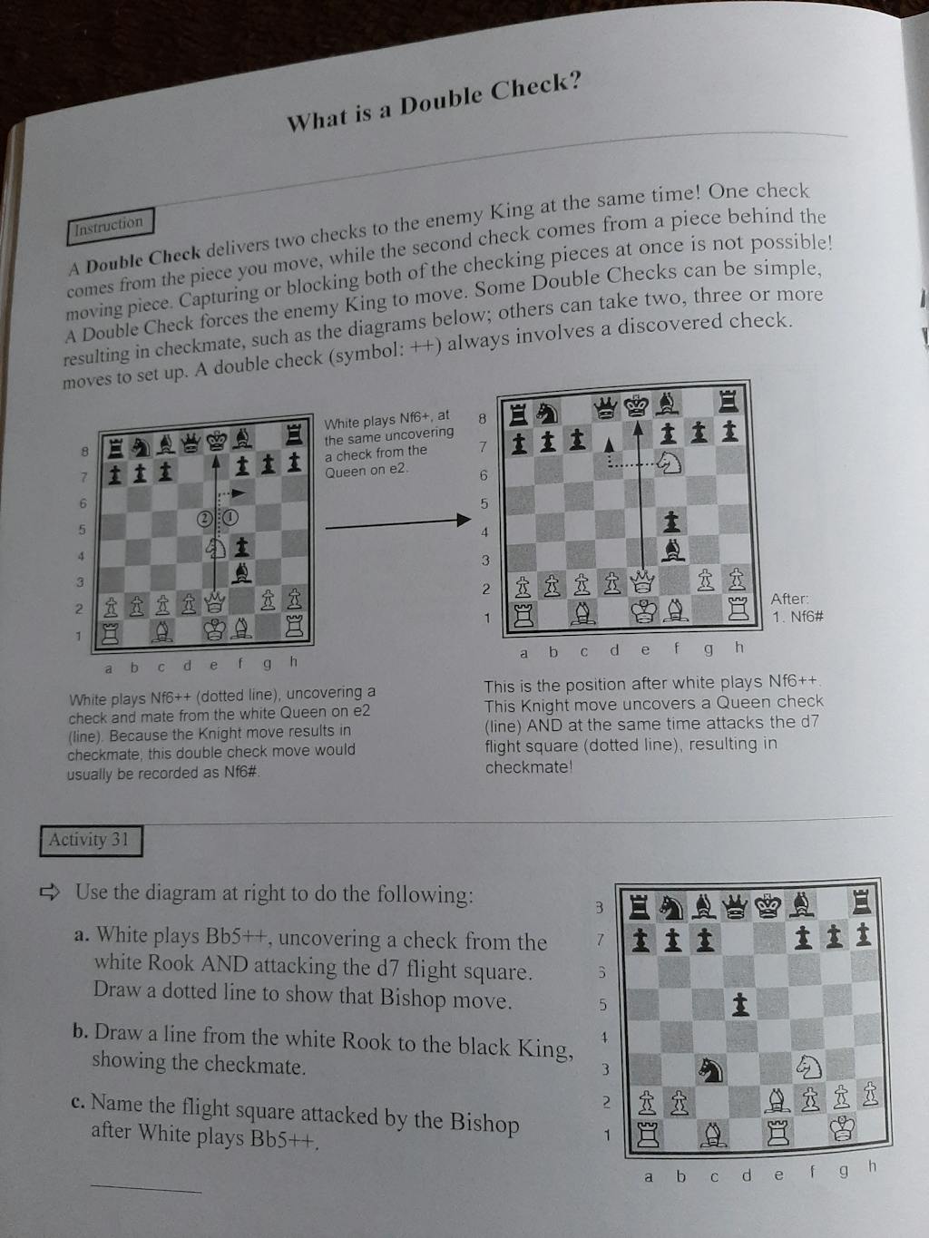 Checkmate! Ideas for Students - Bain
