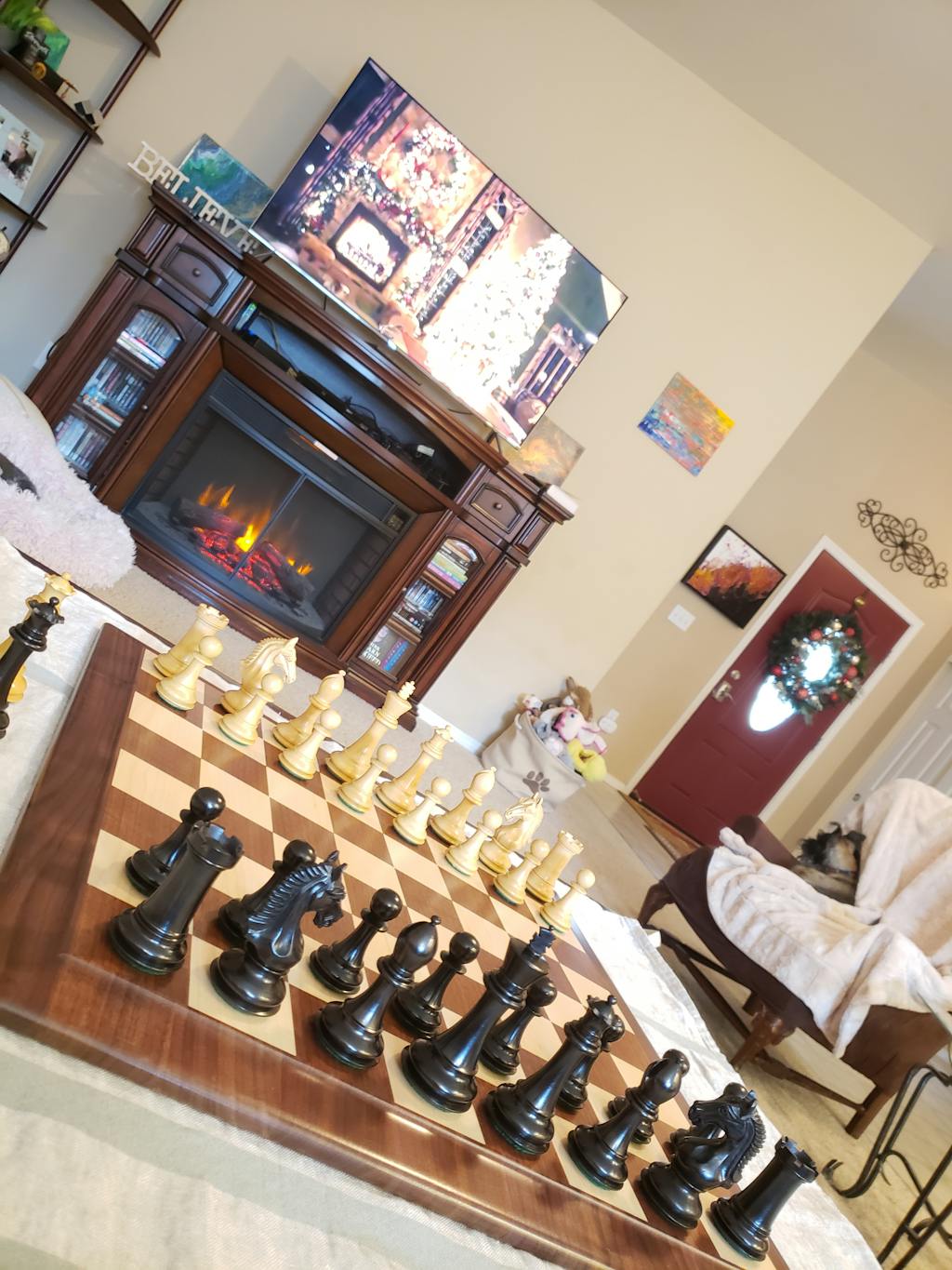 Derby Knight Chess Pieces 4" Ebony