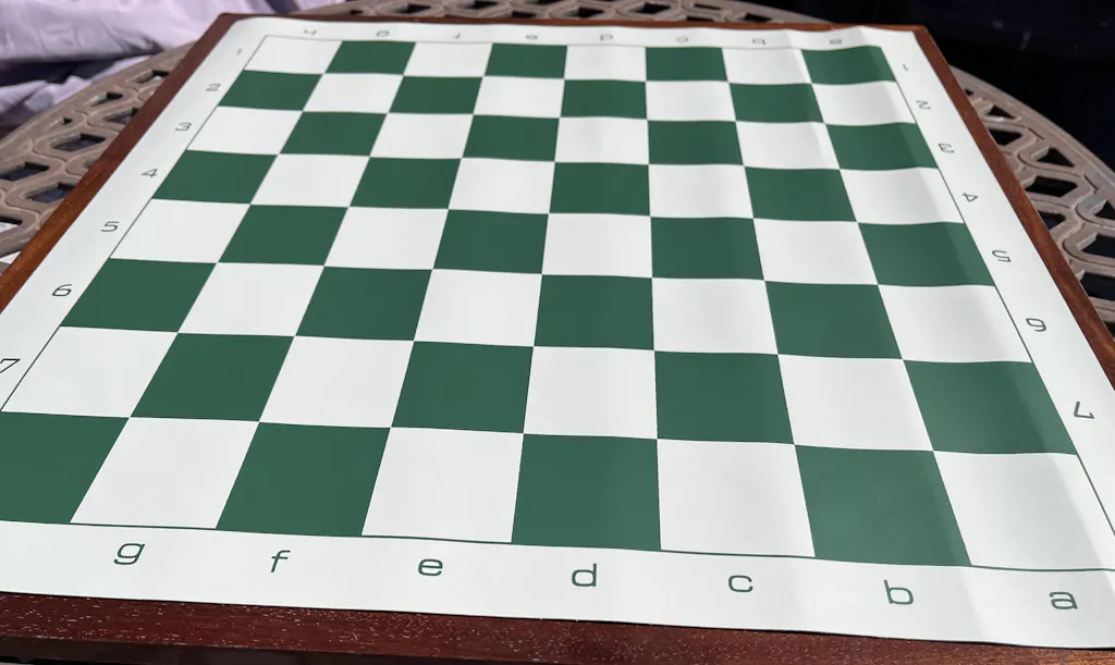 20" Vinyl Roll-up Chess Board