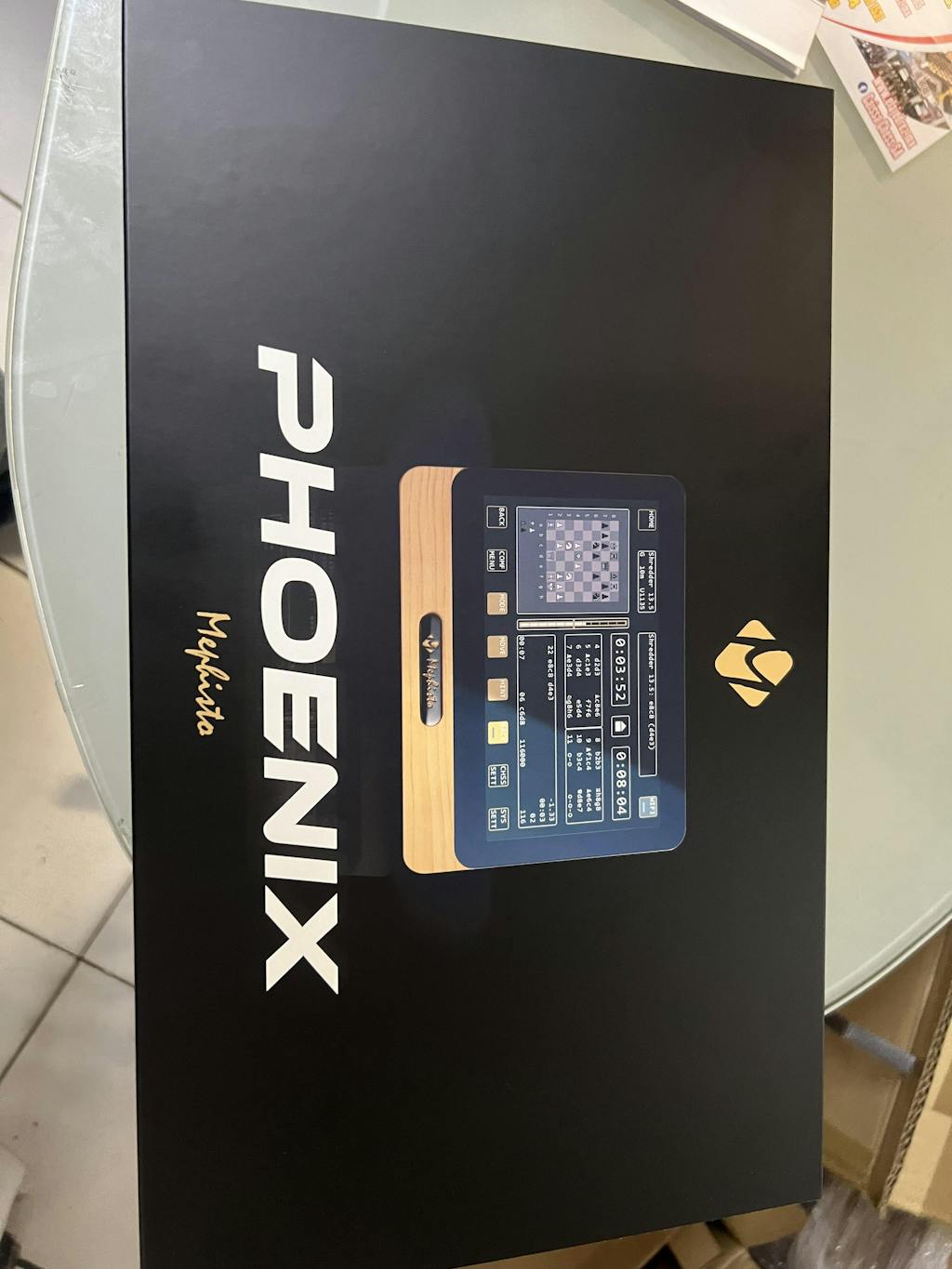 Mephisto Phoenix M - Chess Computer with 15.7 inch Chess Board