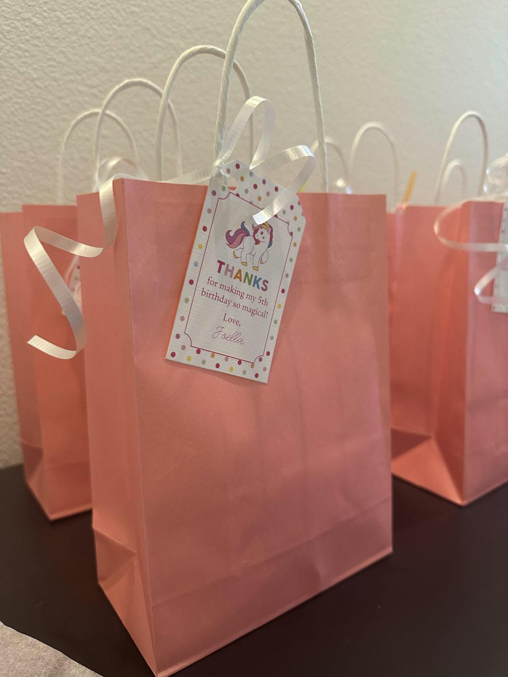 Unicorn Party Favor Tags (EDITABLE INSTANT DOWNLOAD) – Chickabug