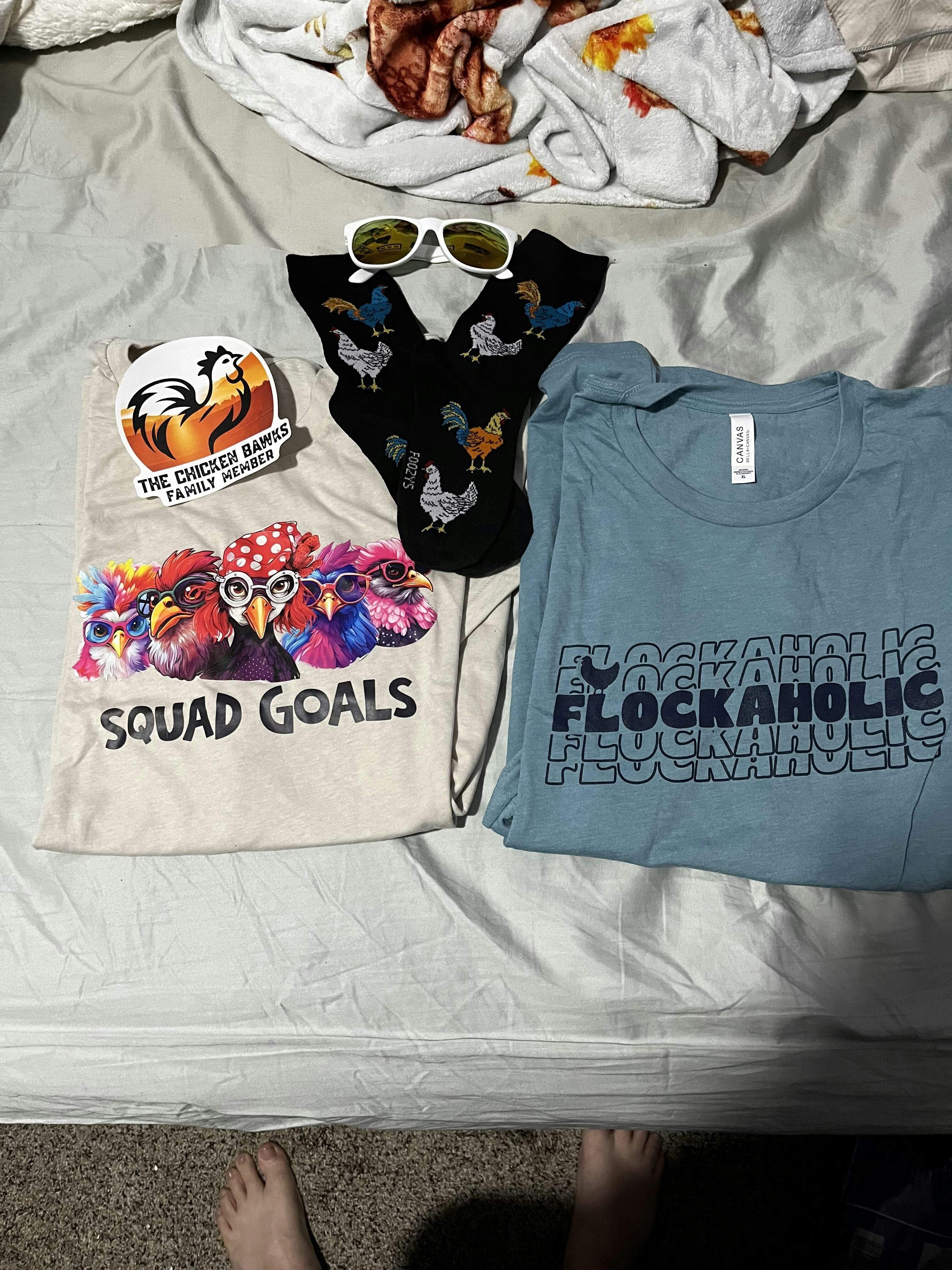 Chicken T-Shirt Subscription Box – Chicken Bawks