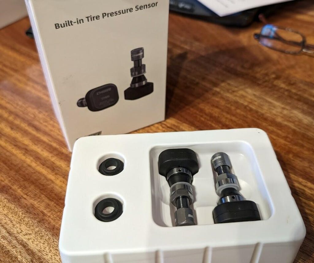 Internal Tire Pressure Sensors for Motorcycles