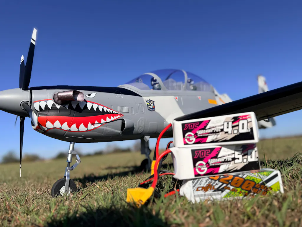 Super Tucano 1600mm RC Plane – PNF Warbird with Retracts Flaps & LED ...