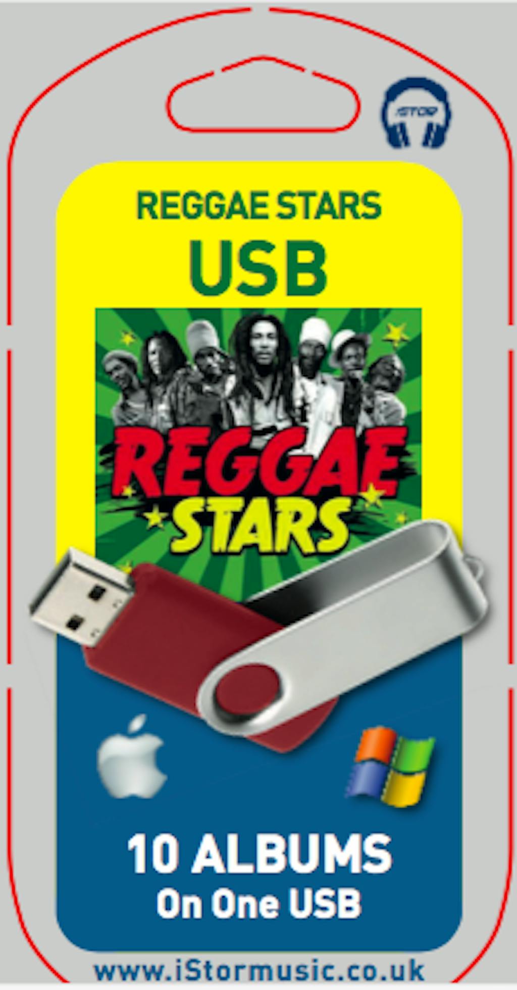 Stars Of Reggae USB | Chinchilla Choons | usic USB Collection | Series 1