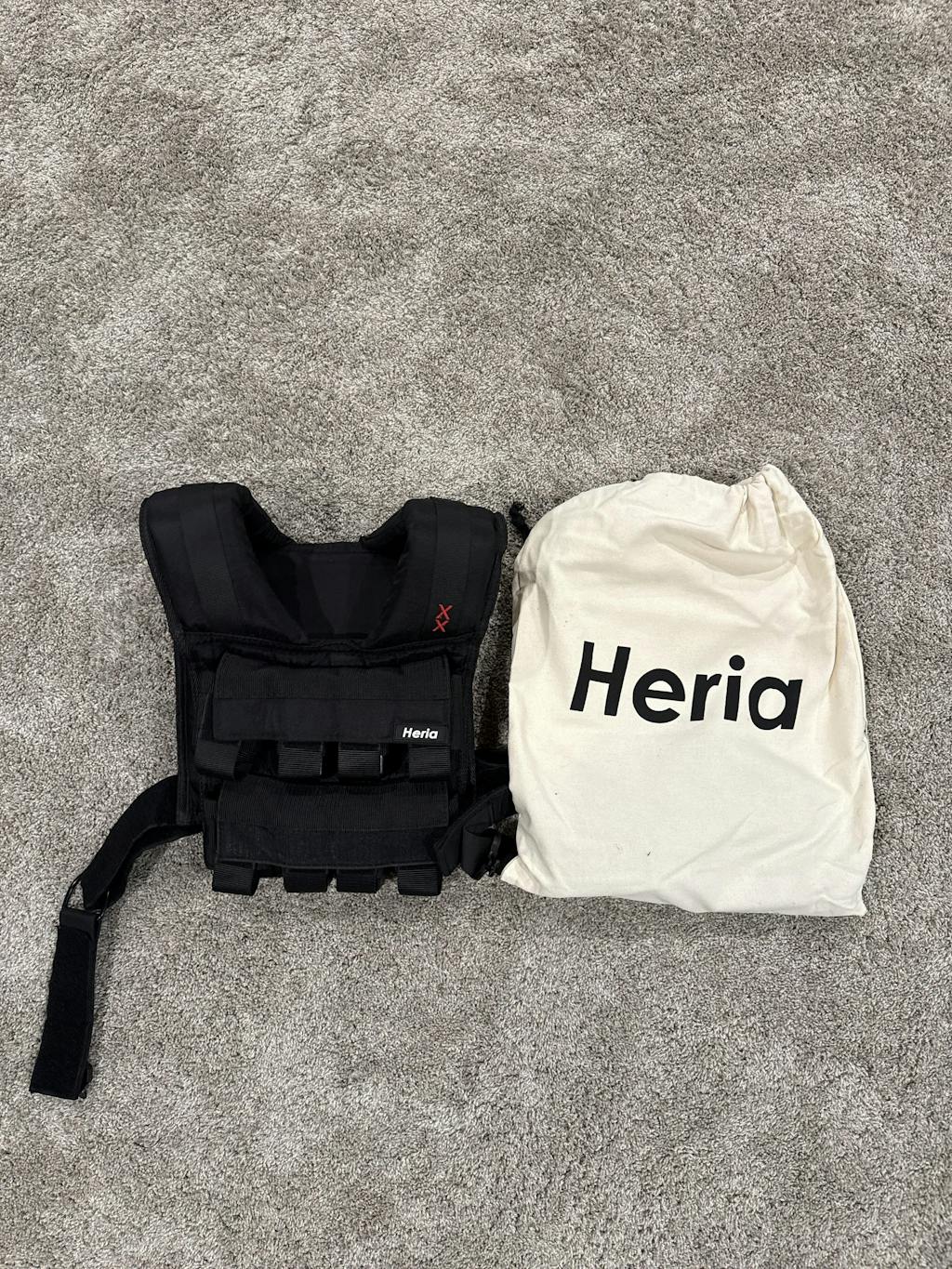 Heria Weight Vest - 40lb Calisthenics Training Weight Vest – Chris Heria