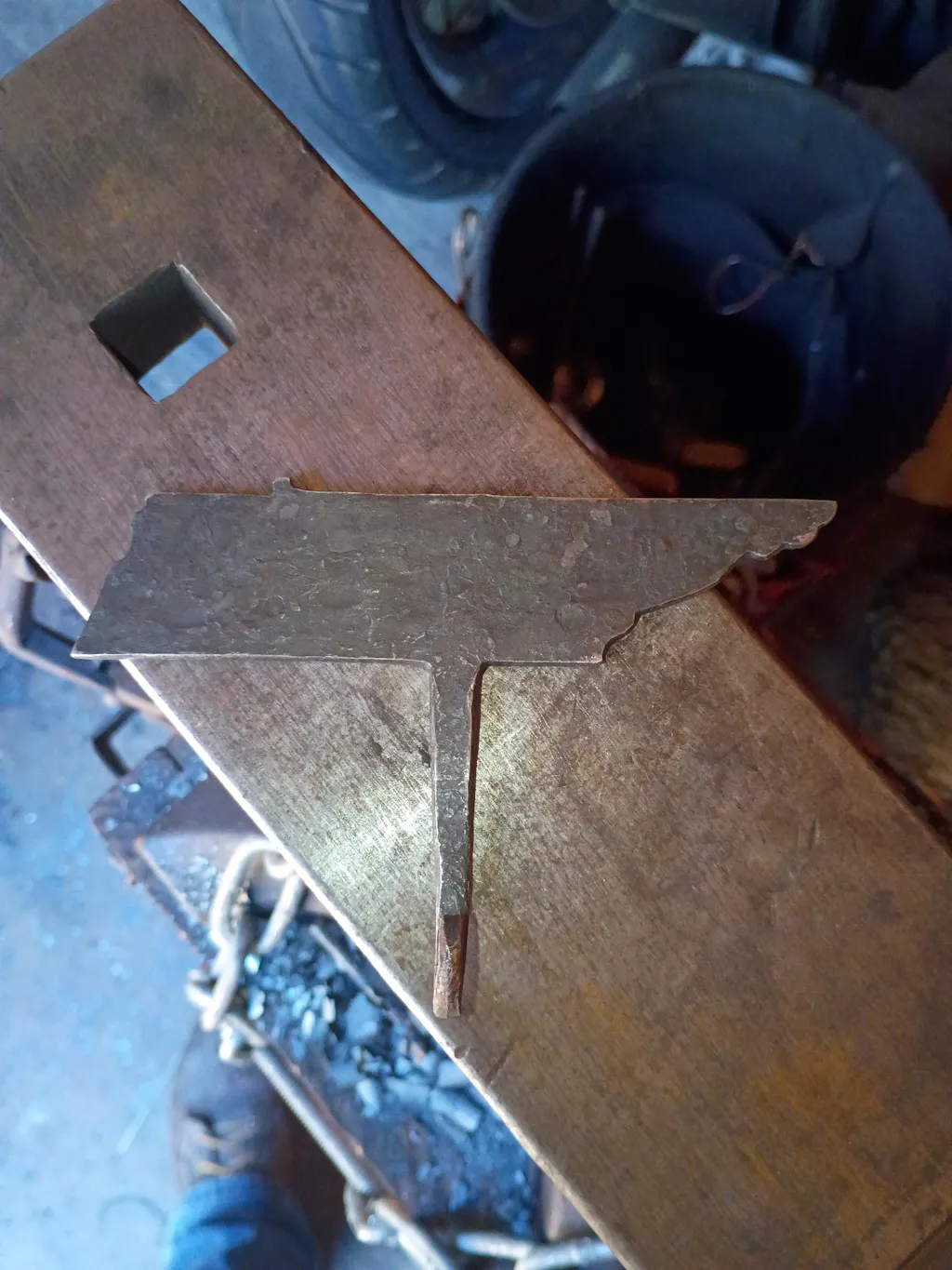 State Hook Blank (Mild Steel) – Christ Centered Ironworks