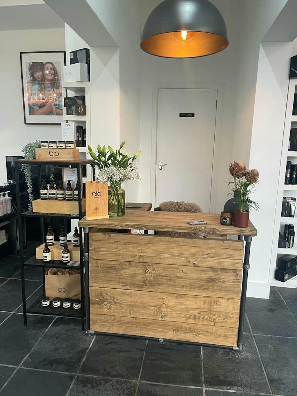 Rustic Counter, Bar, Front Desk, Handmade Welcome Desk | Corner Unit ...